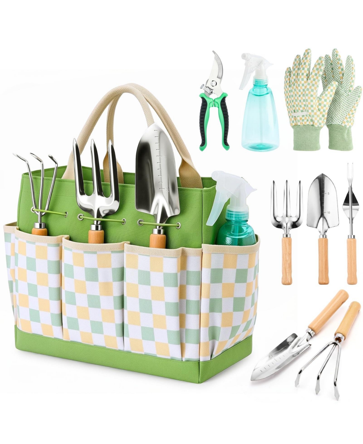 Click here for Xdovet Gardening Tool Set 9-Piece Heavy Duty Rust-... prices