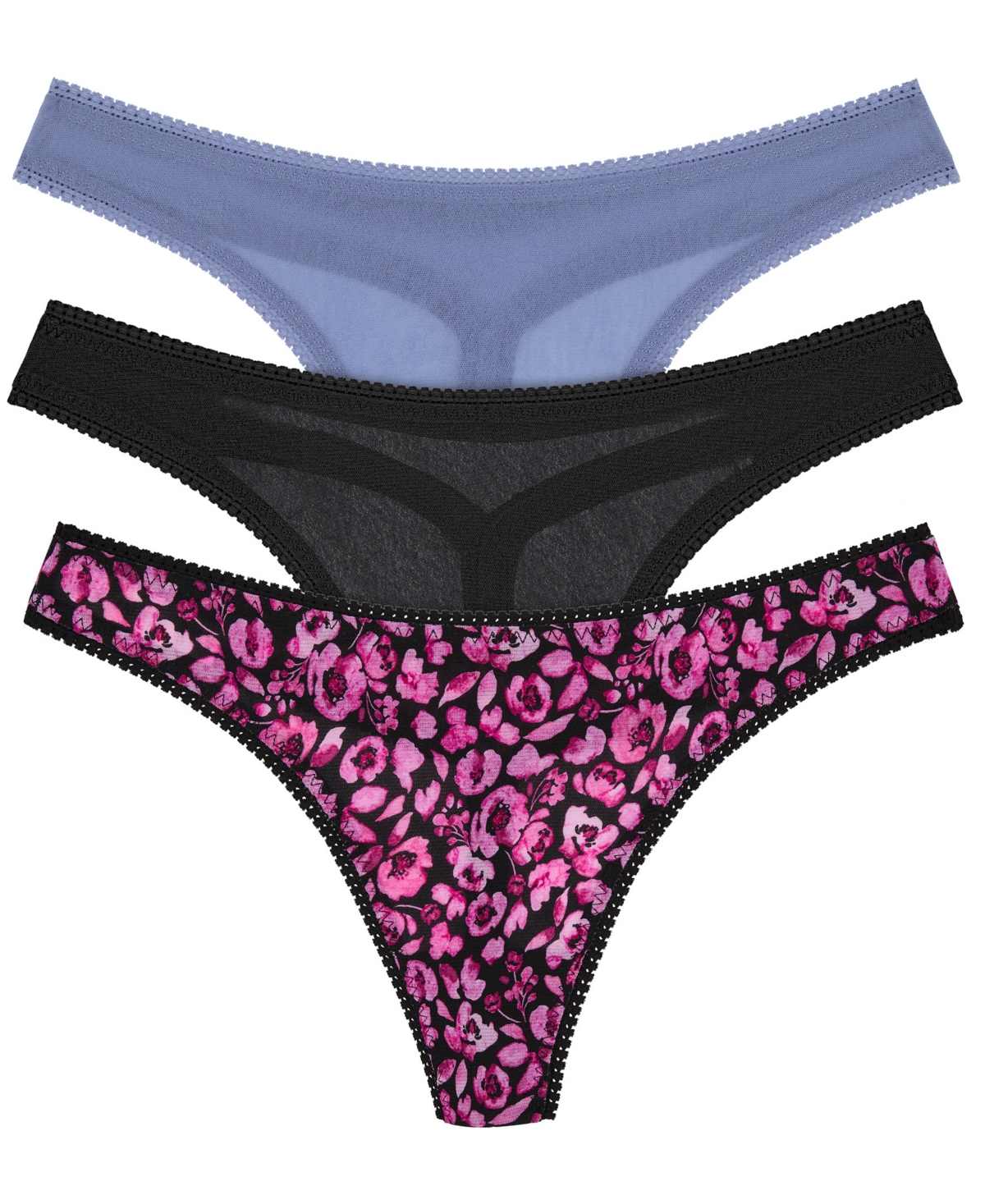 Click here for On Gossamer Womens Mesh Hip G 3 Pack Underwear 351... prices