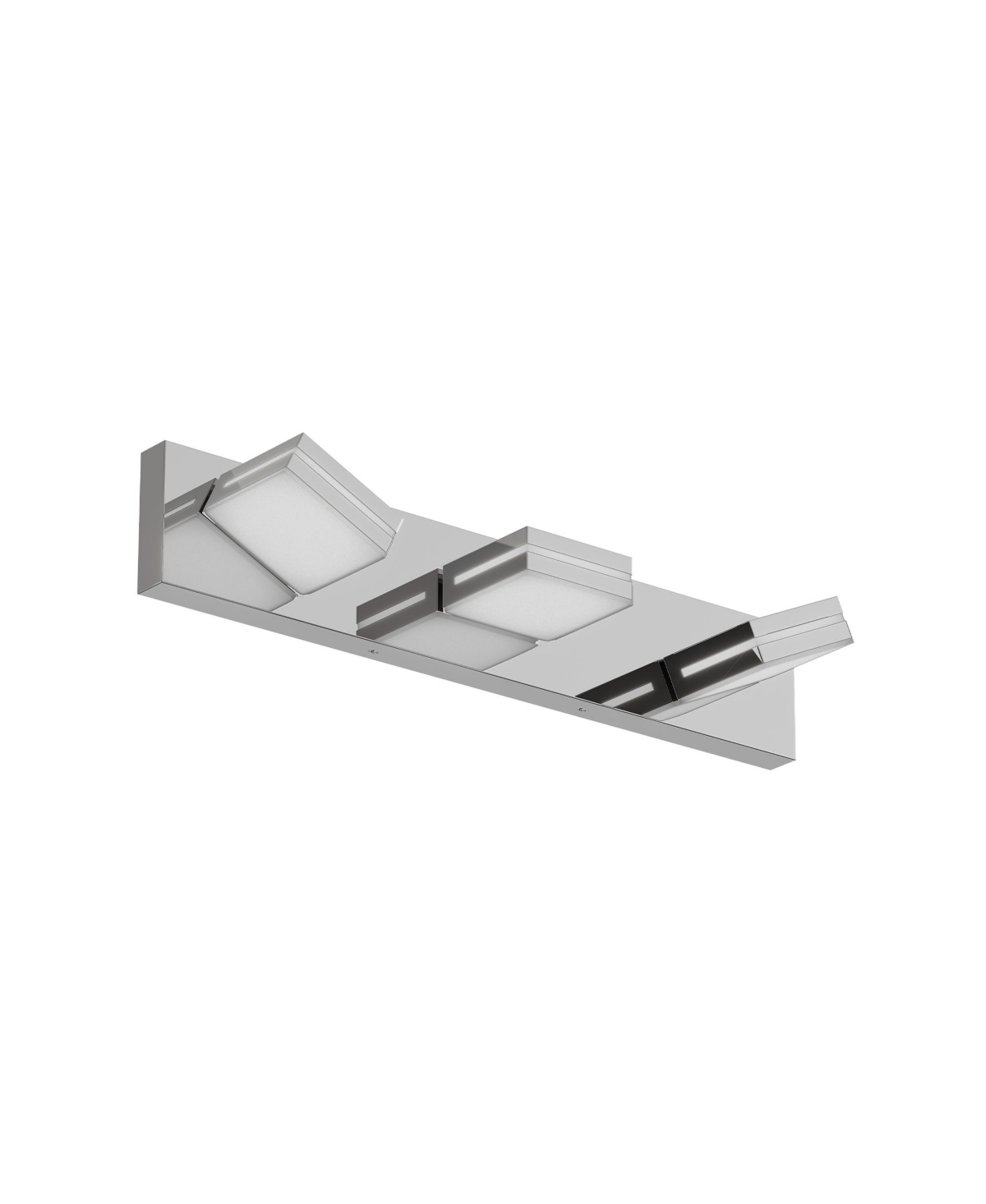 Click here for Midola Modern Chrome Led Vanity Light  3-Lights Wa... prices