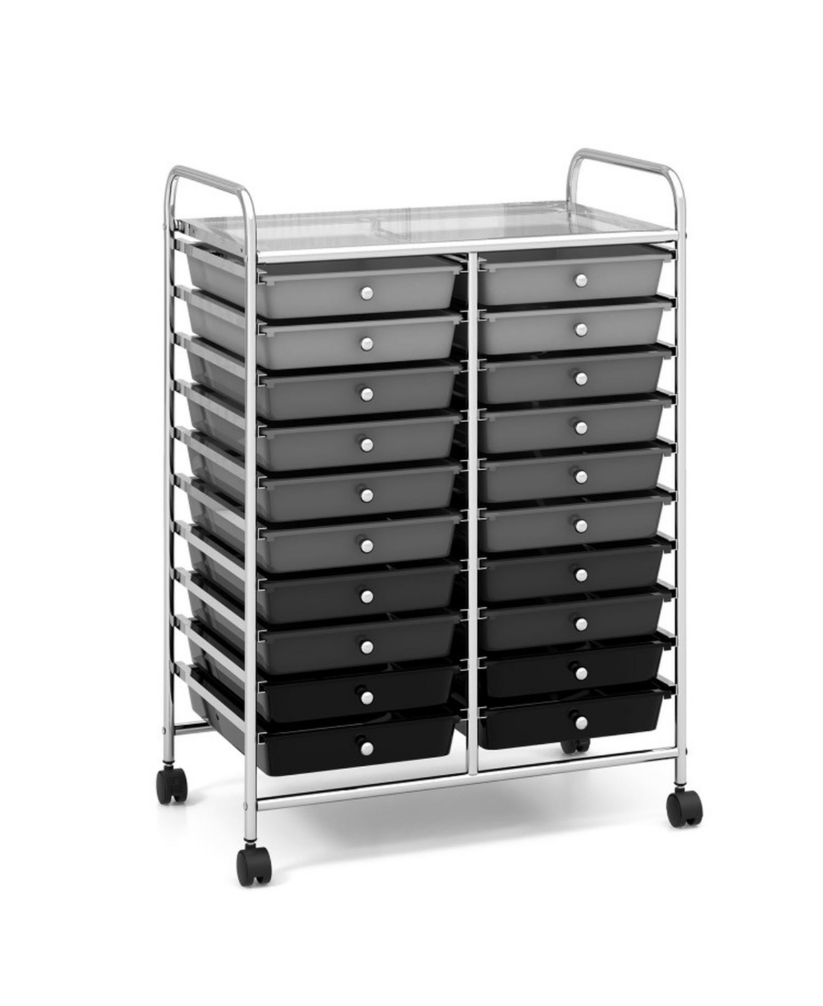Click here for Gouun 20-Drawer Rolling Storage Cart Studio Organi... prices
