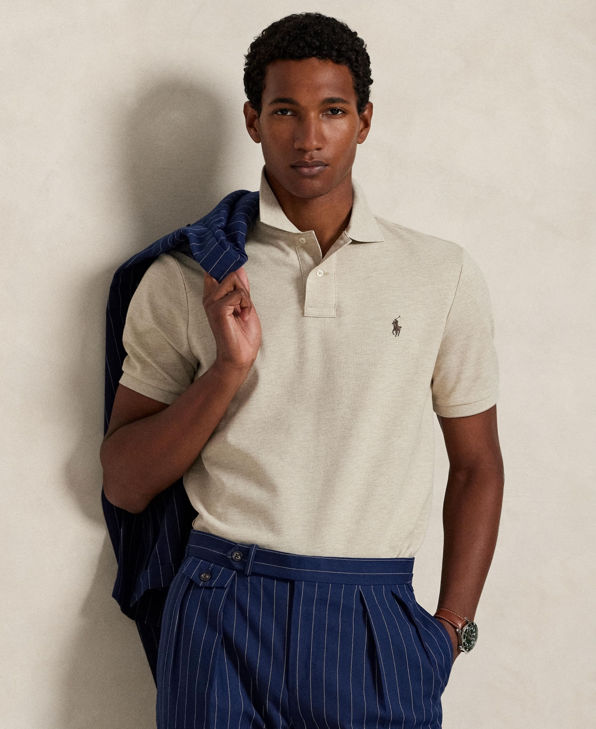 Click here for Polo Ralph Lauren Mens Classic-Fit Mesh Polo Shirt... prices