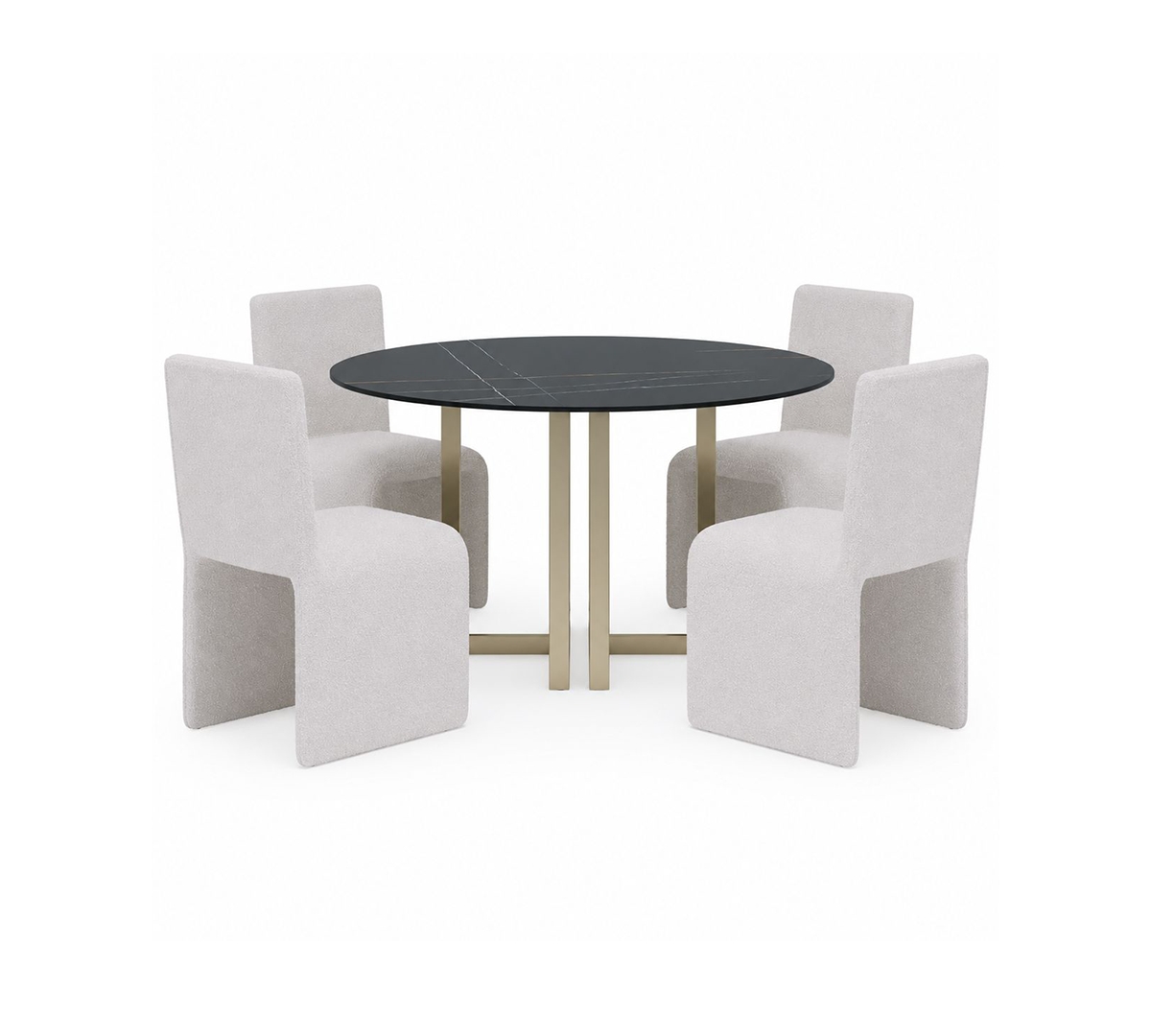 Click here for Furniture Emila 5-Pc. Dining Set (Round Table & 4... prices