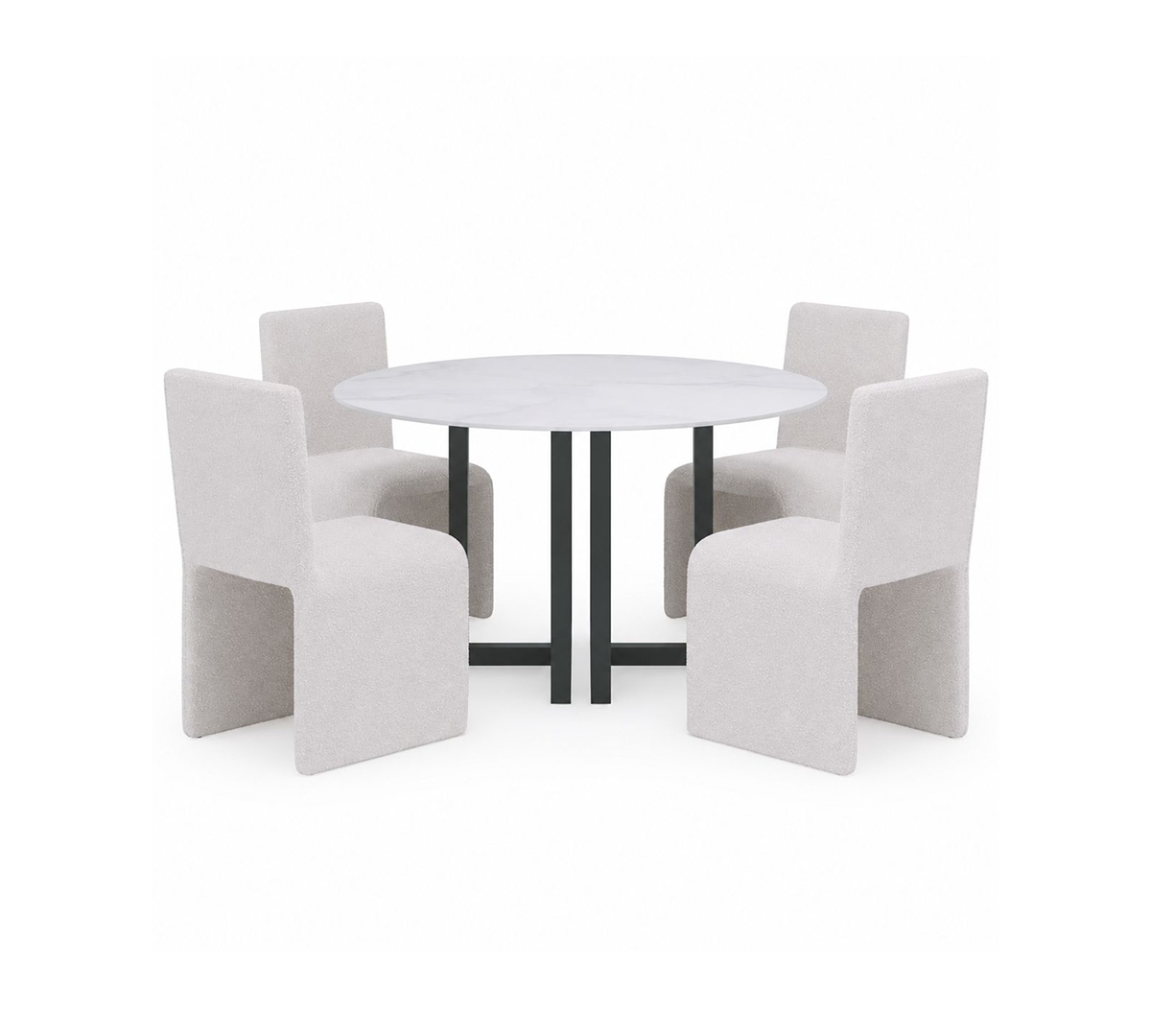 Click here for Furniture Emila 5-Pc. Dining Set (Round Table & 4... prices
