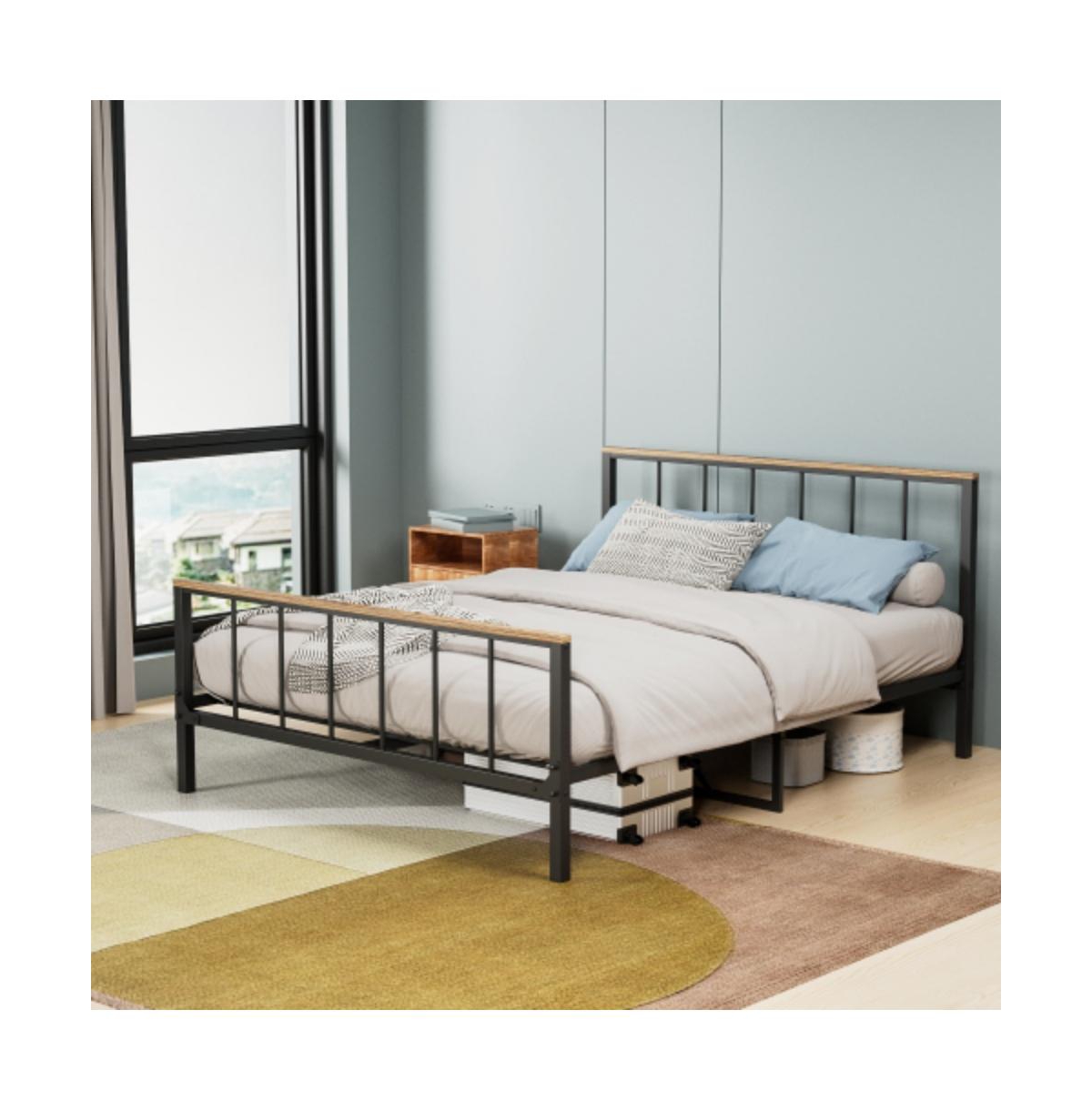 Click here for Lucky One Full Size Foldable Platform Bed Frame wi... prices