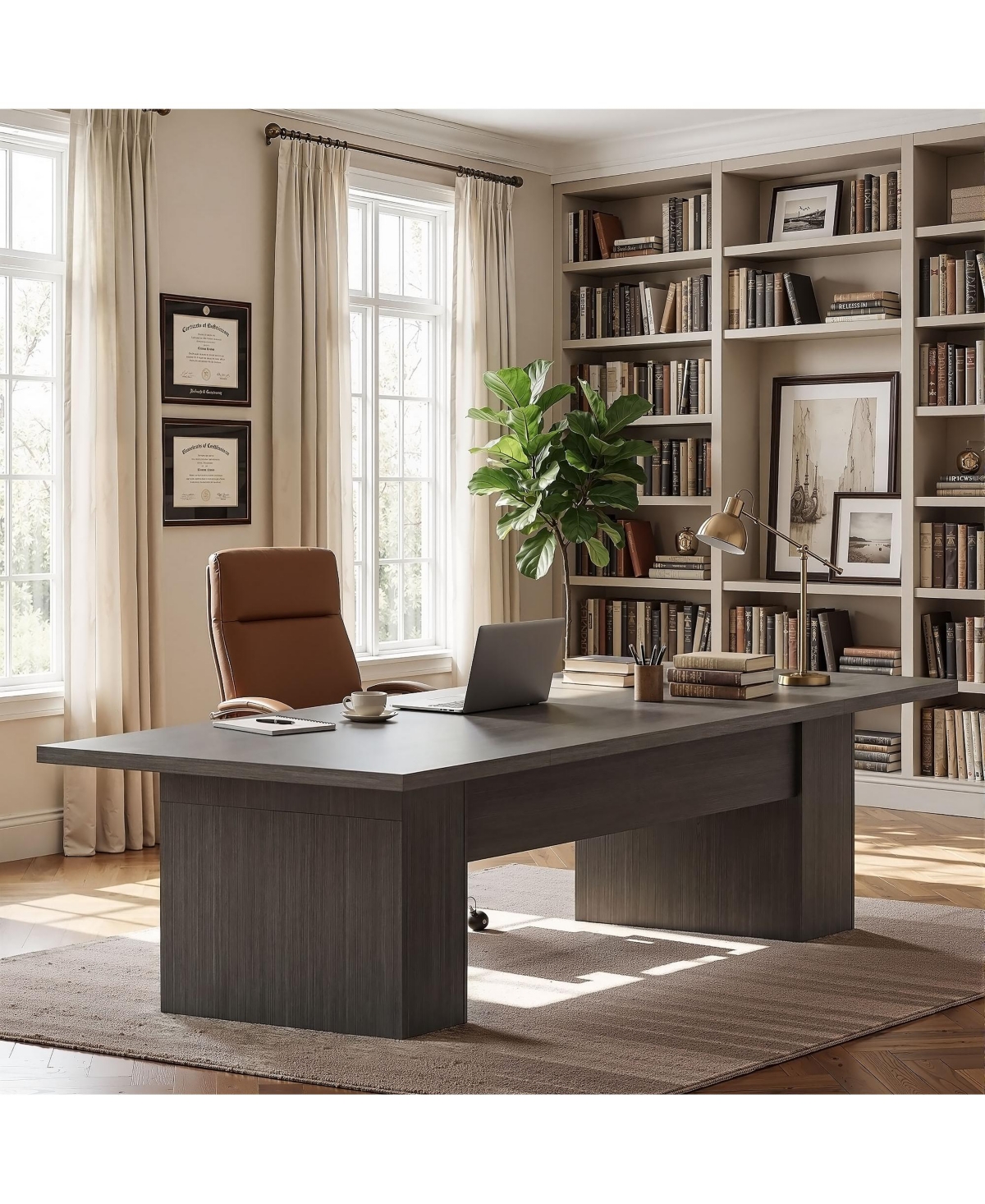 Click here for Homsee 118 Inch Large Dining Table Extra Long Rect... prices