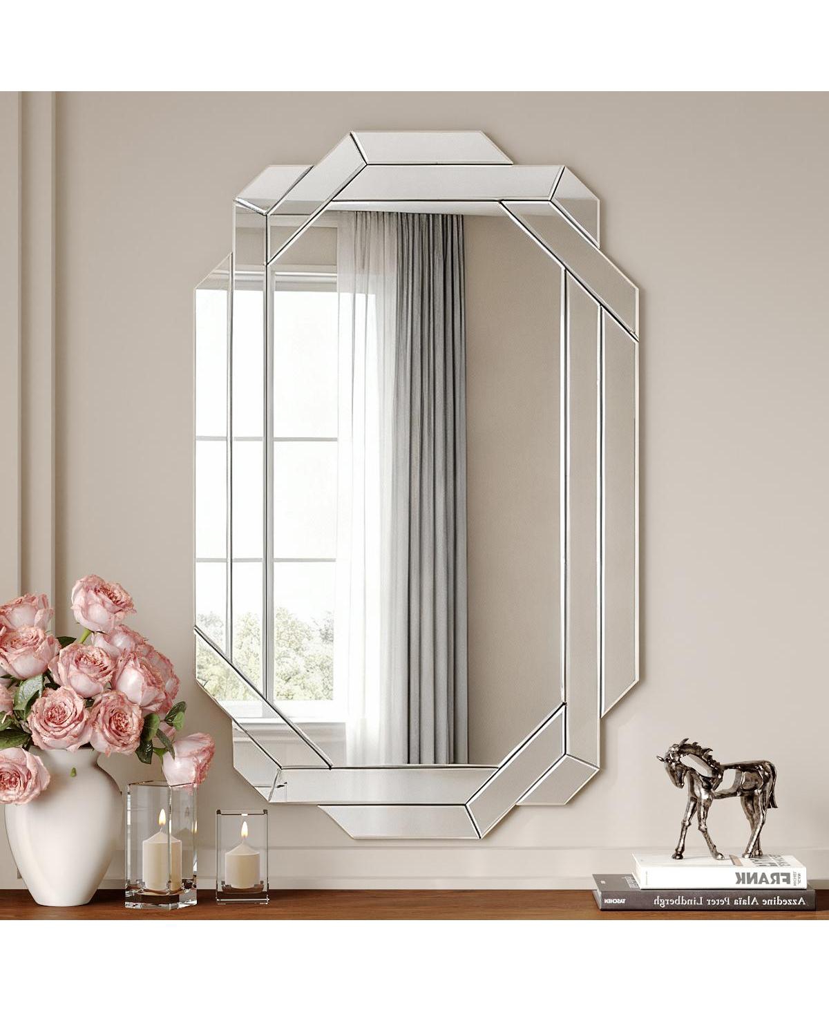 Click here for Laoties 36 x 24 Frameless Wall Mirror  Beveled Bat... prices