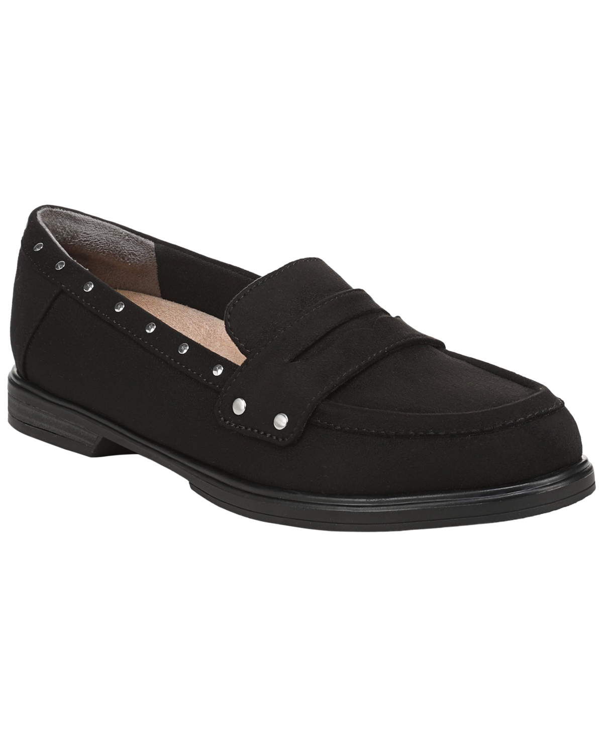 Click here for Dr. Scholls Womens Hello Stud Slip-On Loafers - Bl... prices