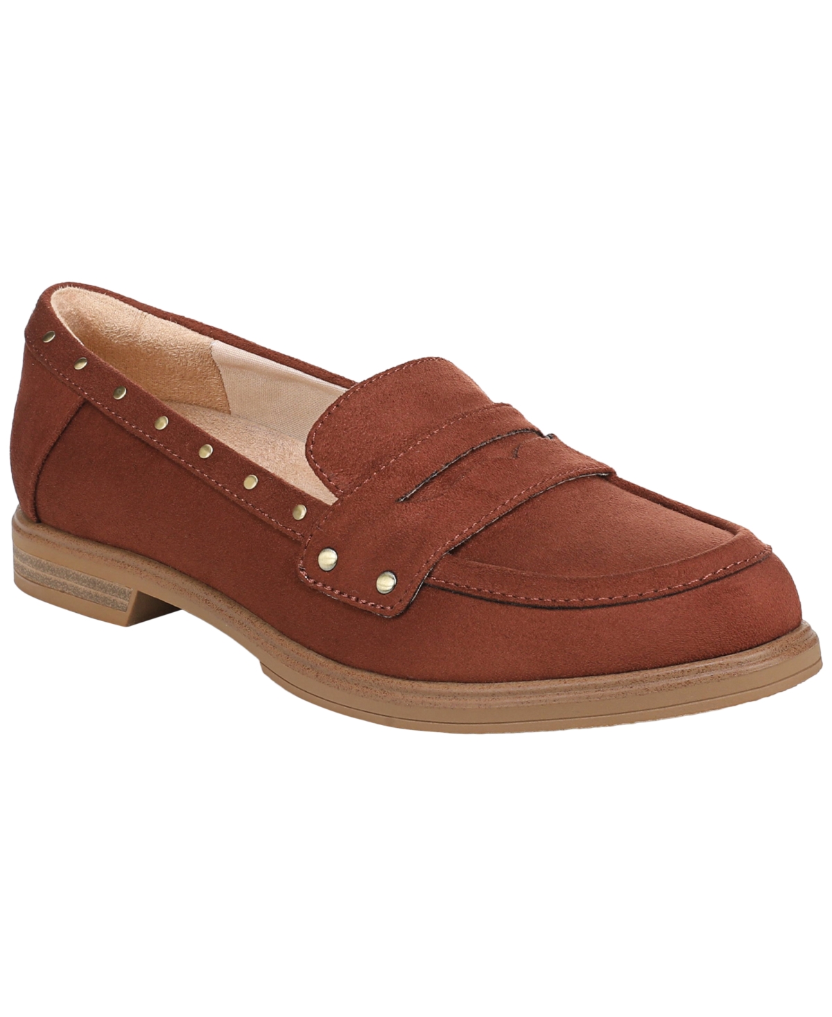 Click here for Dr. Scholls Womens Hello Stud Slip-On Loafers - Wh... prices