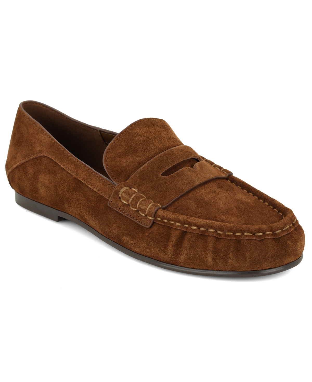 Click here for Nine West Womens Rasco Suede Slip-On Penny Loafers... prices