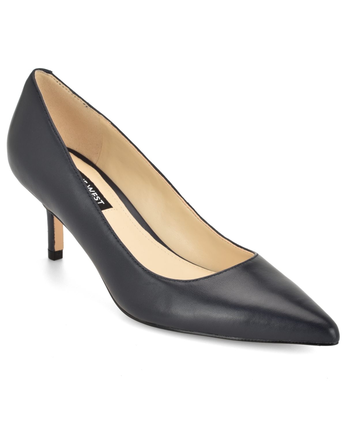 Click here for Nine West Womens Arlene Kitten Heel Pointy Toe Pum... prices