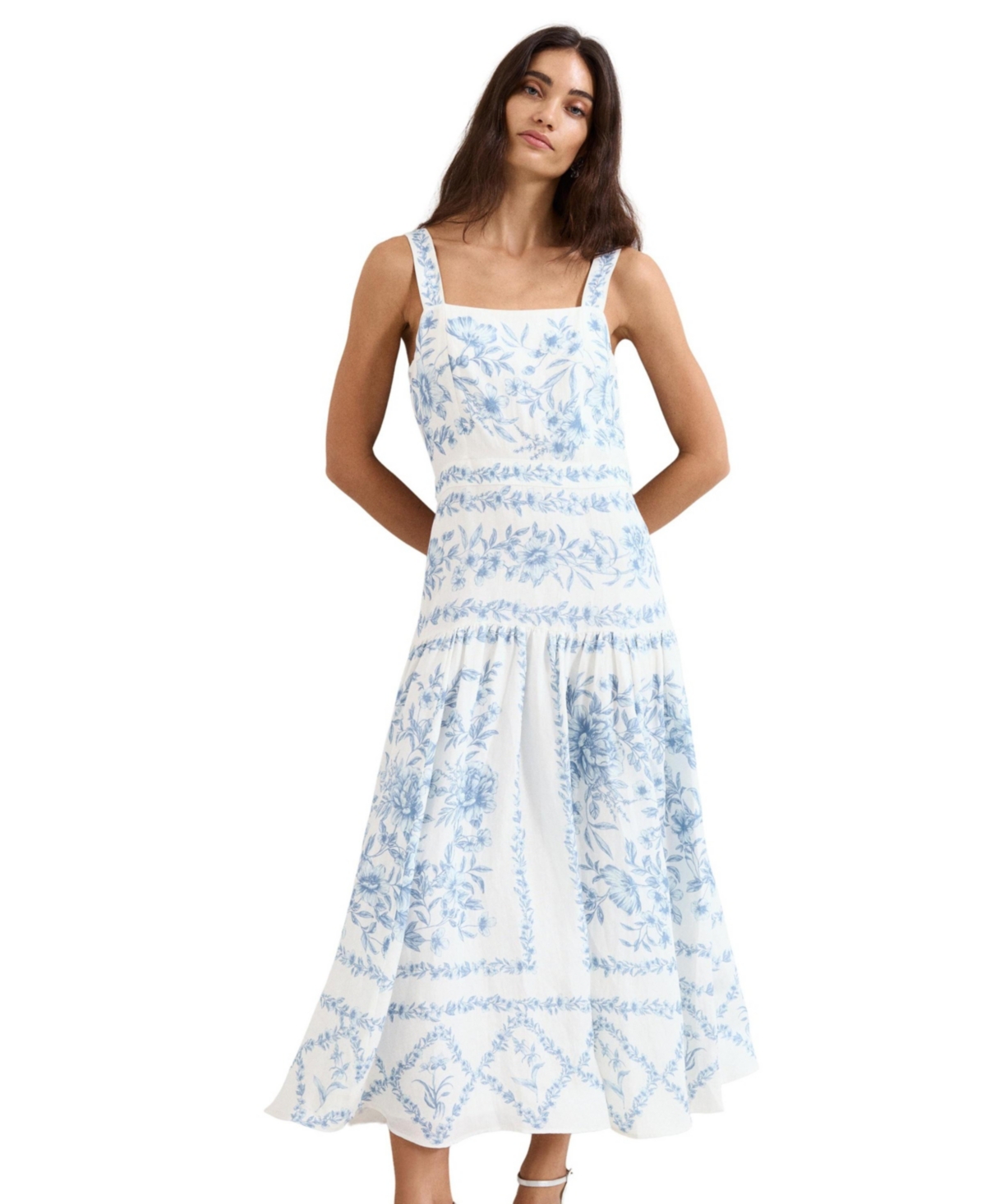 Click here for Phase Eight Womens Torin Dress - Pale blue prices
