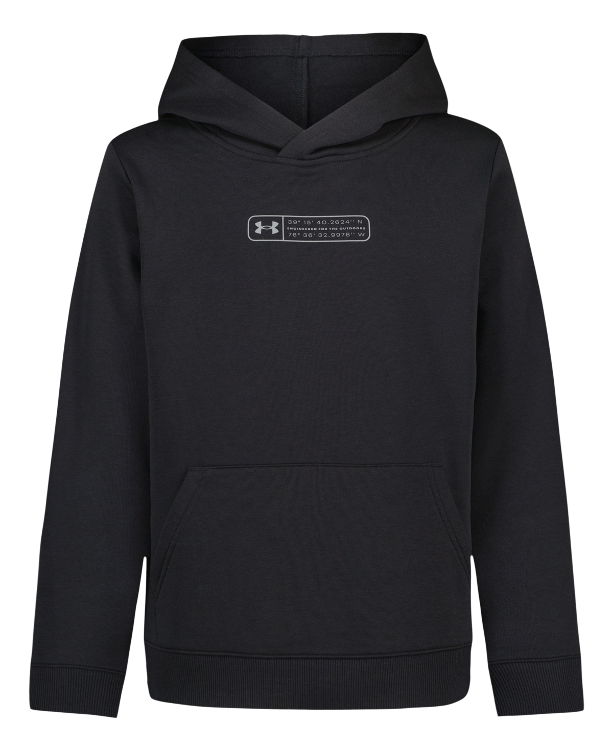 Click here for Under Armour Boys 8-20 Globe Graphic Hoodie - Blac... prices