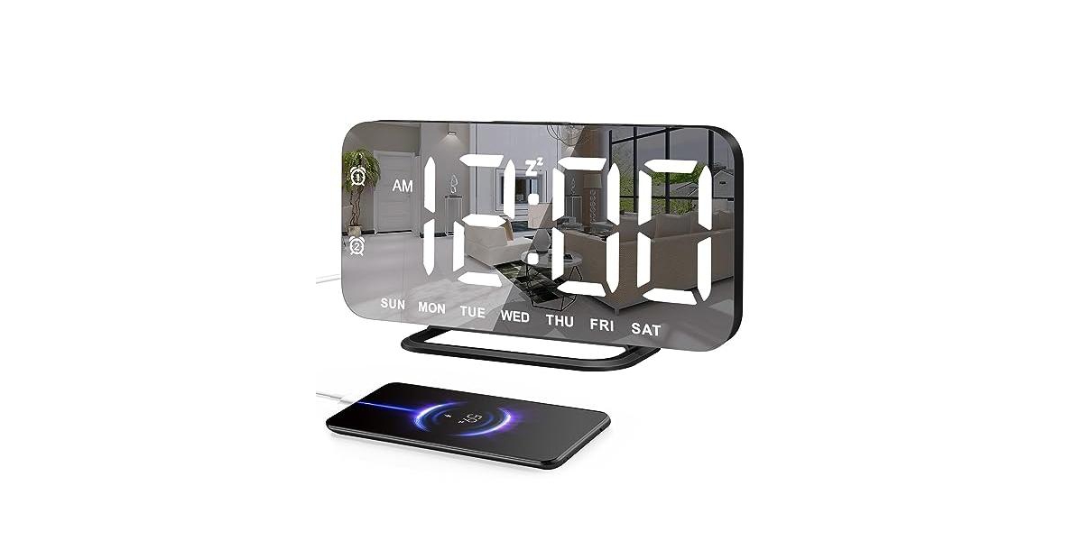 Click here for Jall Slim Mirror Alarm Clock Hd Mirror Display Dua... prices