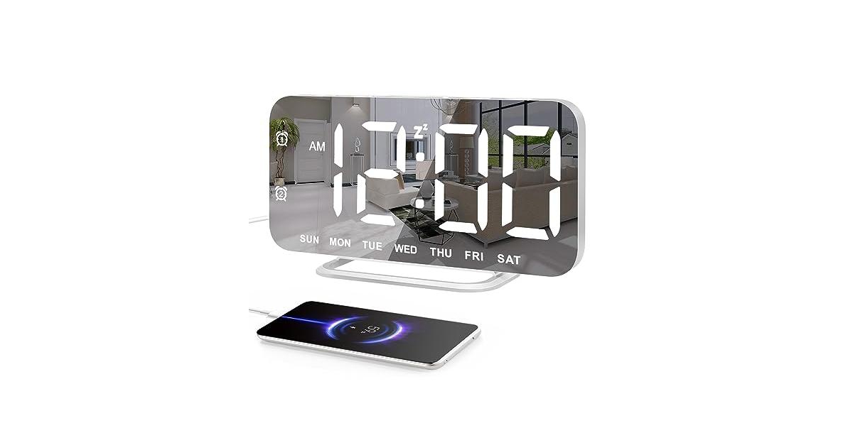 Click here for Jall Slim Mirror Alarm Clock Hd Mirror Display Dua... prices