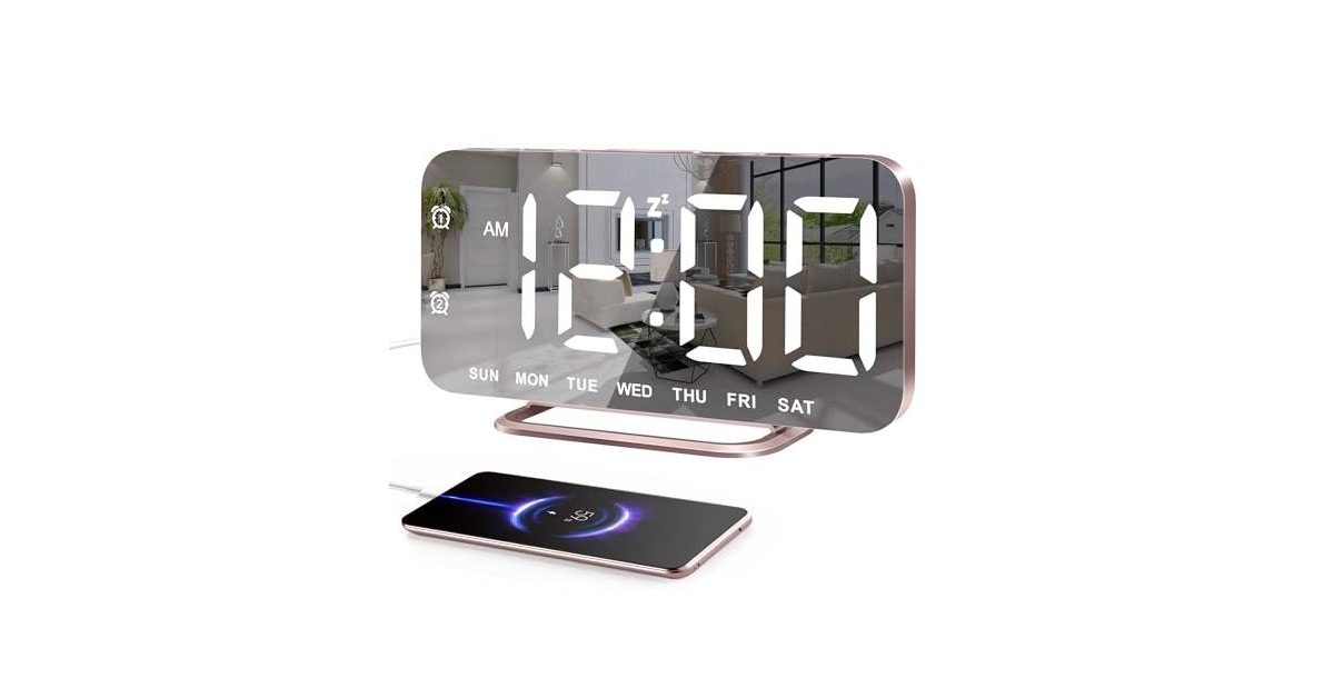 Click here for Jall Slim Mirror Alarm Clock Hd Mirror Display Dua... prices