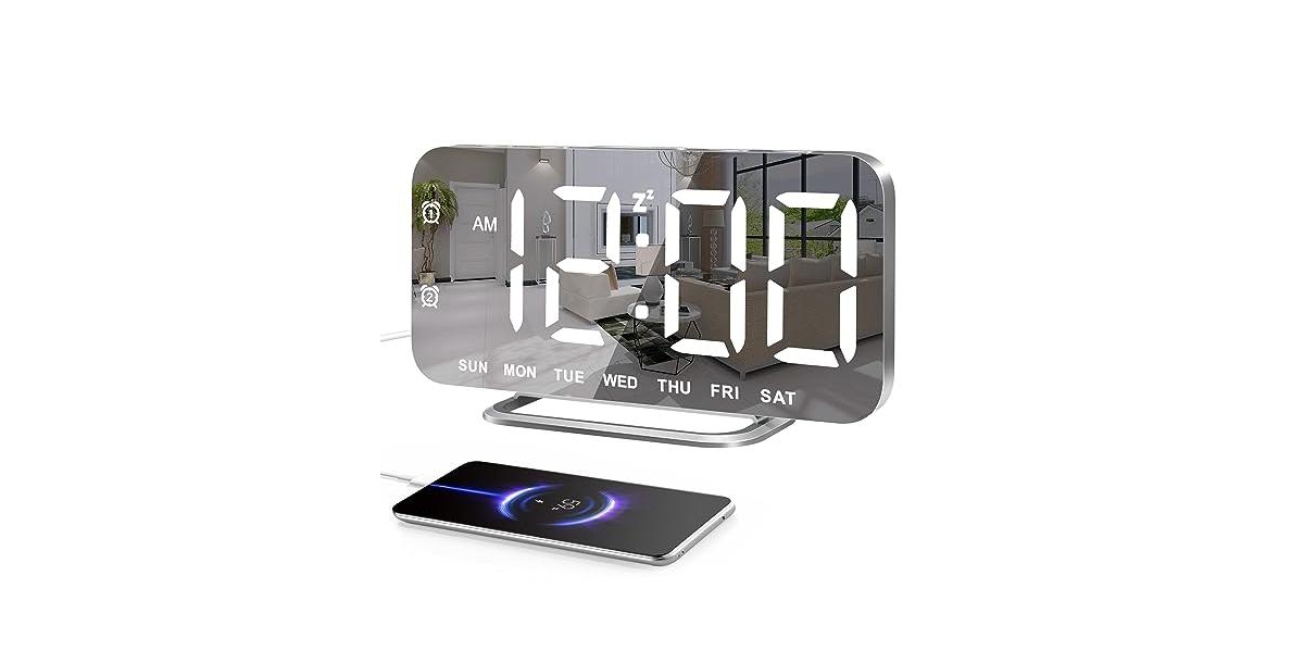 Click here for Jall Slim Mirror Alarm Clock Hd Mirror Display Dua... prices