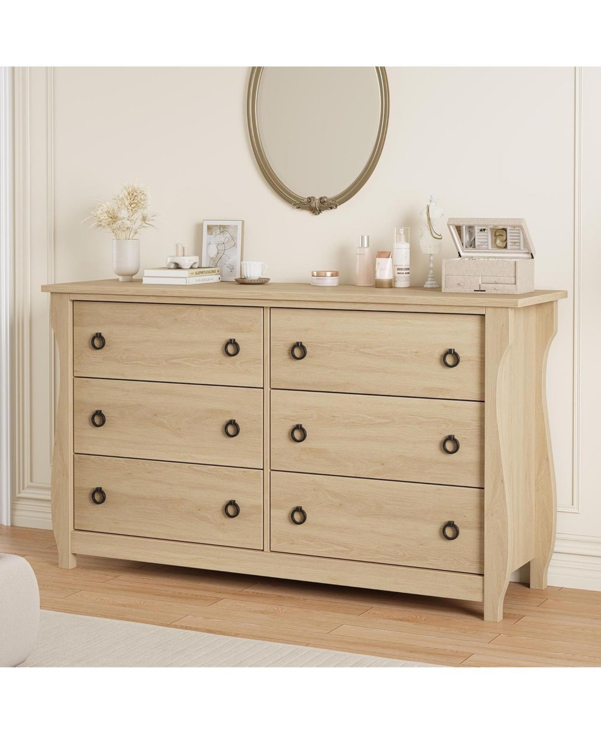 Click here for gaomon 6 Dresser for Bedroom  47.2 in Wide Drawer... prices
