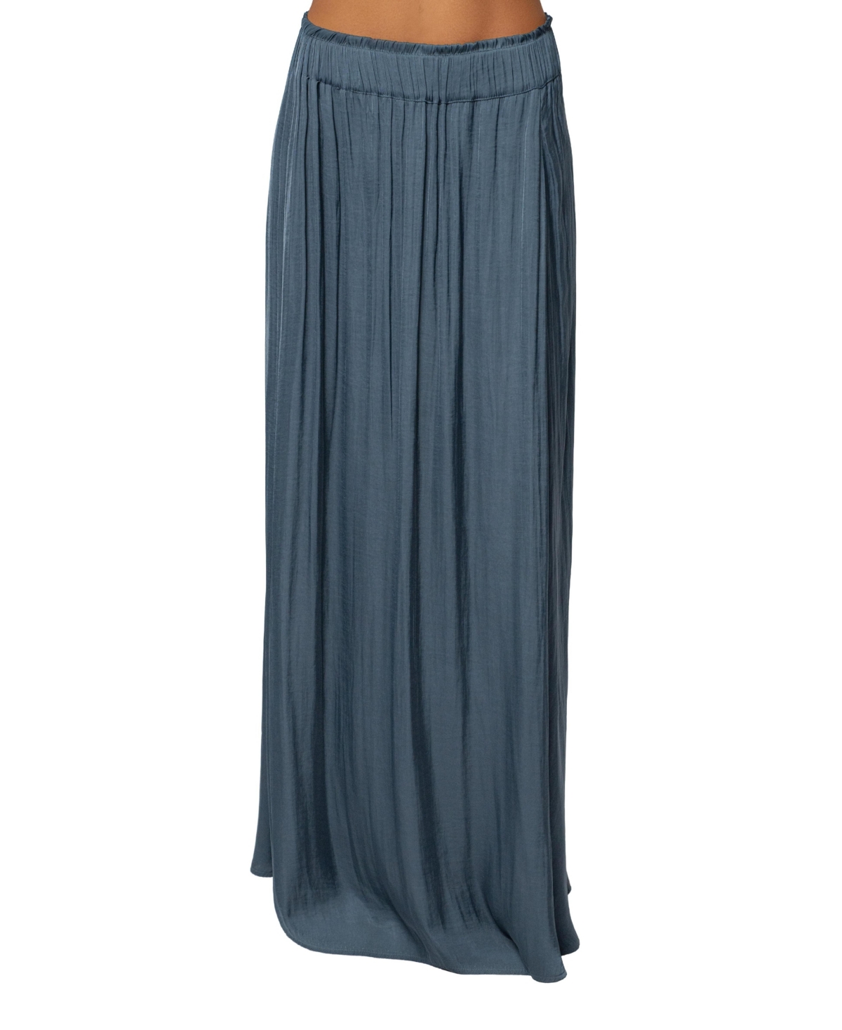Click here for Jluxlabel Womens River Satin Maxi Skirt - Teal prices