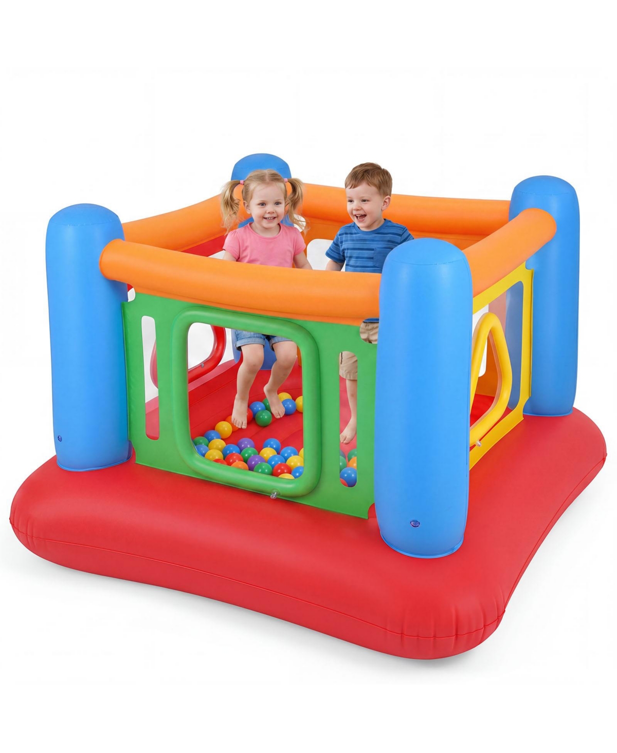 Click here for Gymax Inflatable Bounce House for Kids Blow Up Jum... prices