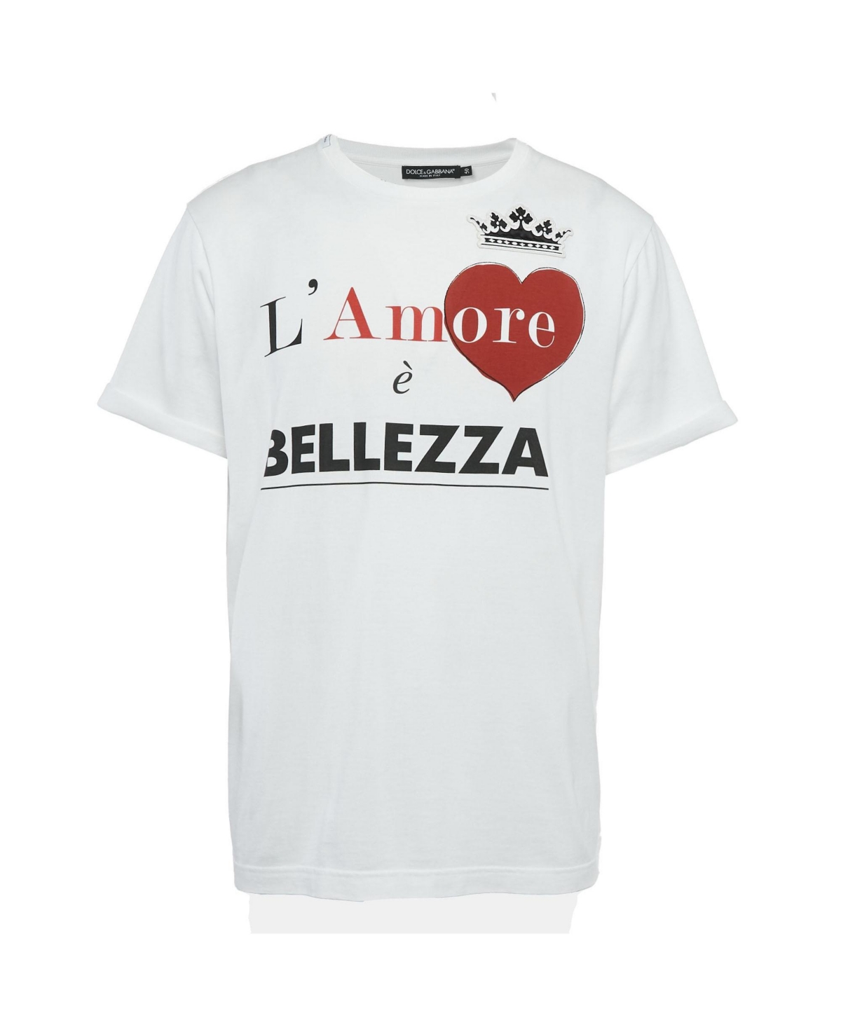 Click here for Pre-Owned Dolce & Gabbana Mens Lamore Print Jersey... prices
