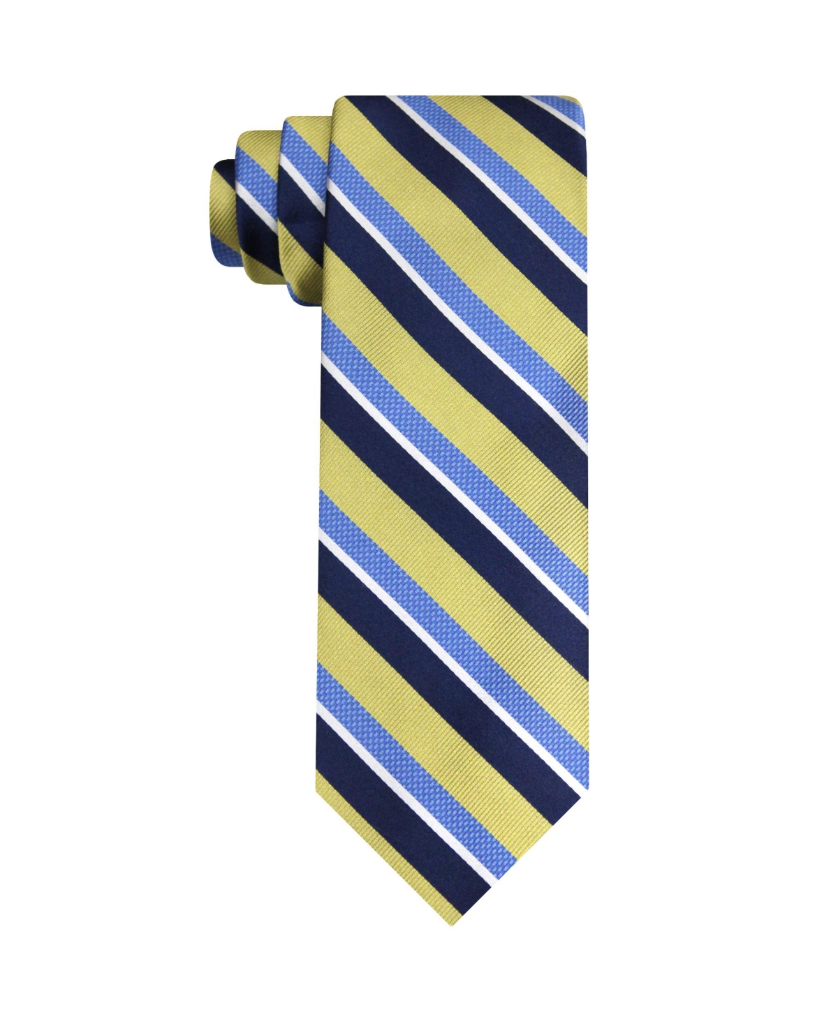 Click here for Van Heusen Mens Textured Stripe Classic Tie - Yell... prices