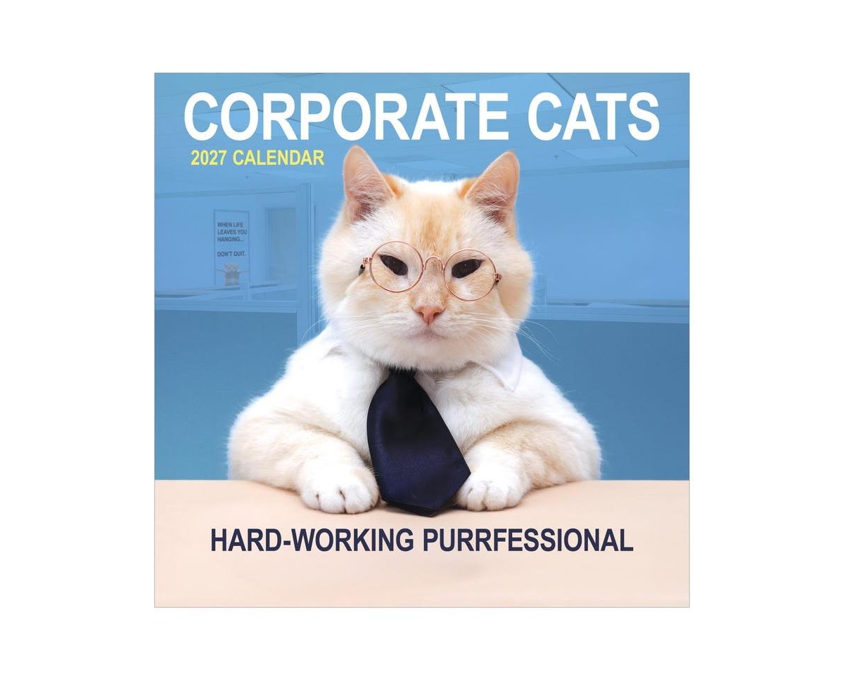 Click here for Tf Publishing Paper Goods 2027 Corporate Cats Wall... prices