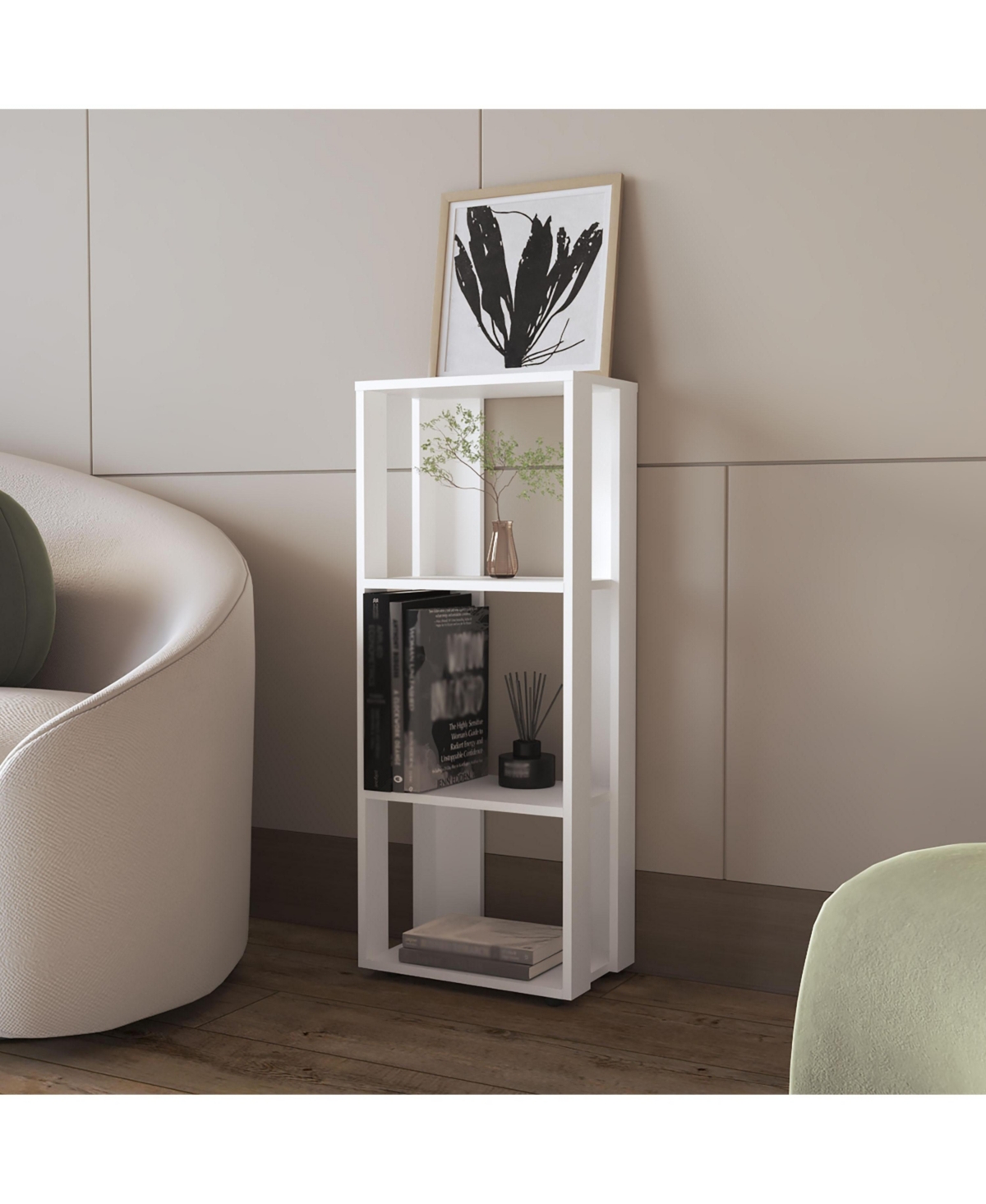 Click here for Flynama Melamine 3-Tier Minimalist Open Display Bo... prices