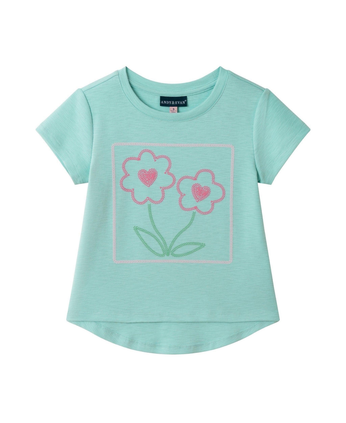 Click here for Andy & Evan Toddler Girls 2T- 6X Sparkle Bloom Emr... prices