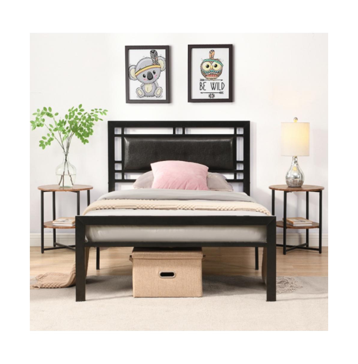 Click here for Lucky One Twin Size Metal Bed Frame with Sturdy St... prices