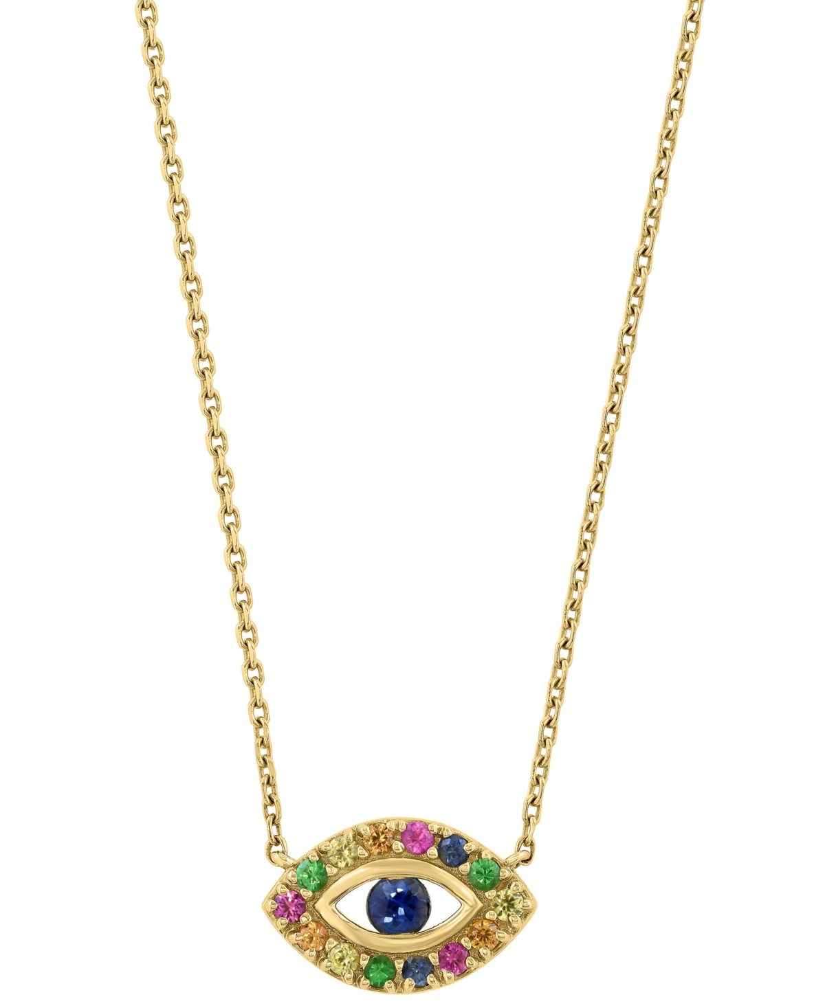 Click here for Effy Collection Multi-Sapphire (7/15 ct. t.w.) & T... prices