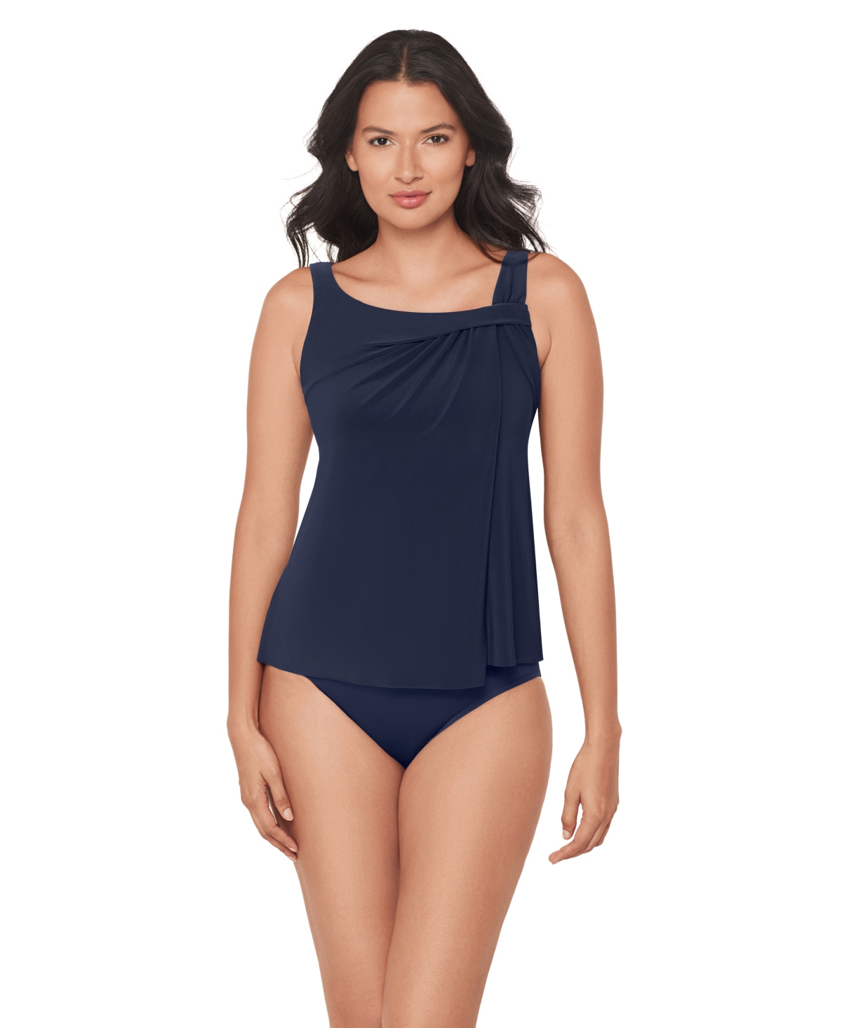 Click here for Miraclesuit Womens Rock Solid Atria Pull-On Tankin... prices