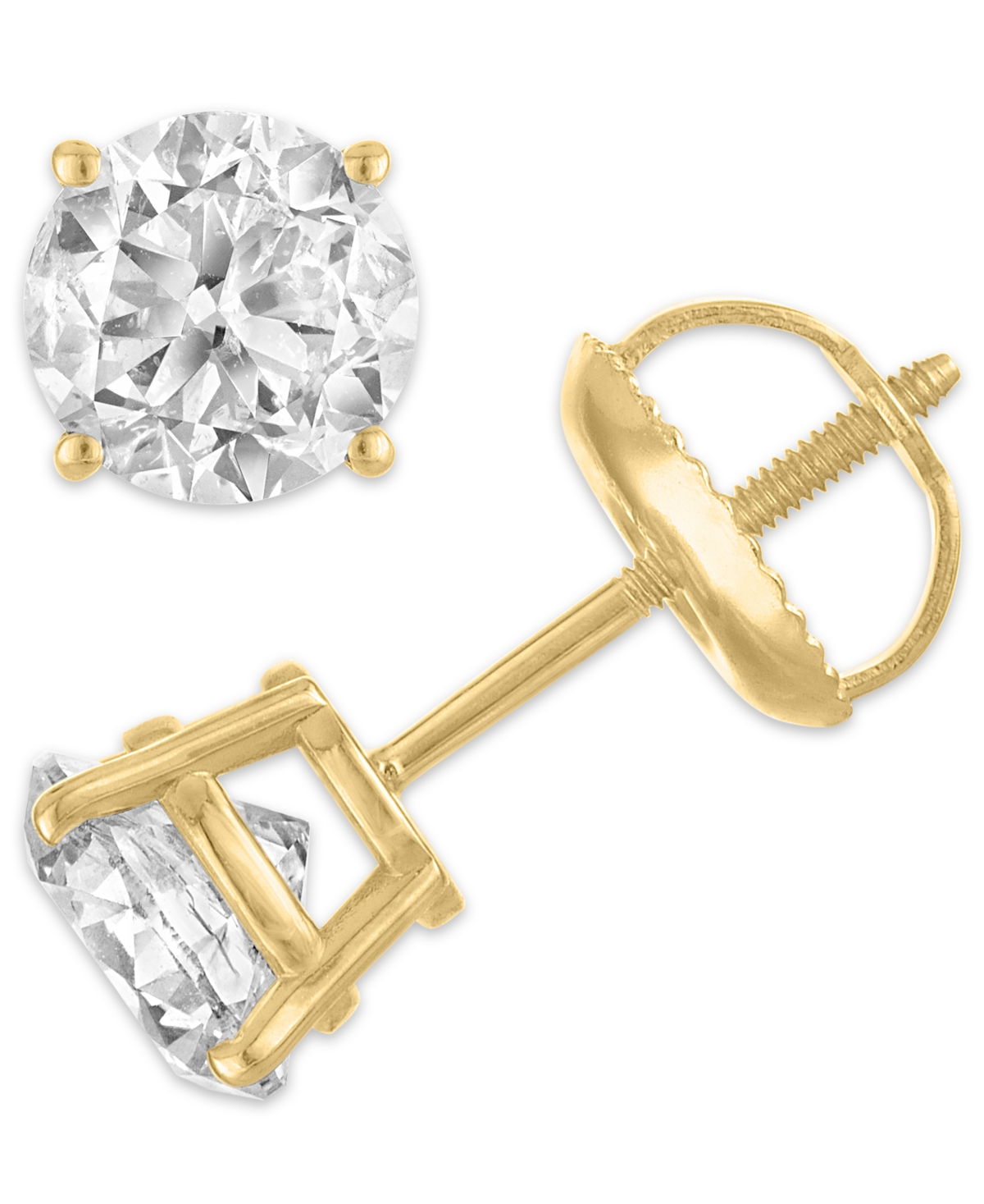 Click here for Diamond Stud Earrings (1-1/4 ct. t.w.) in 14k Whit... prices