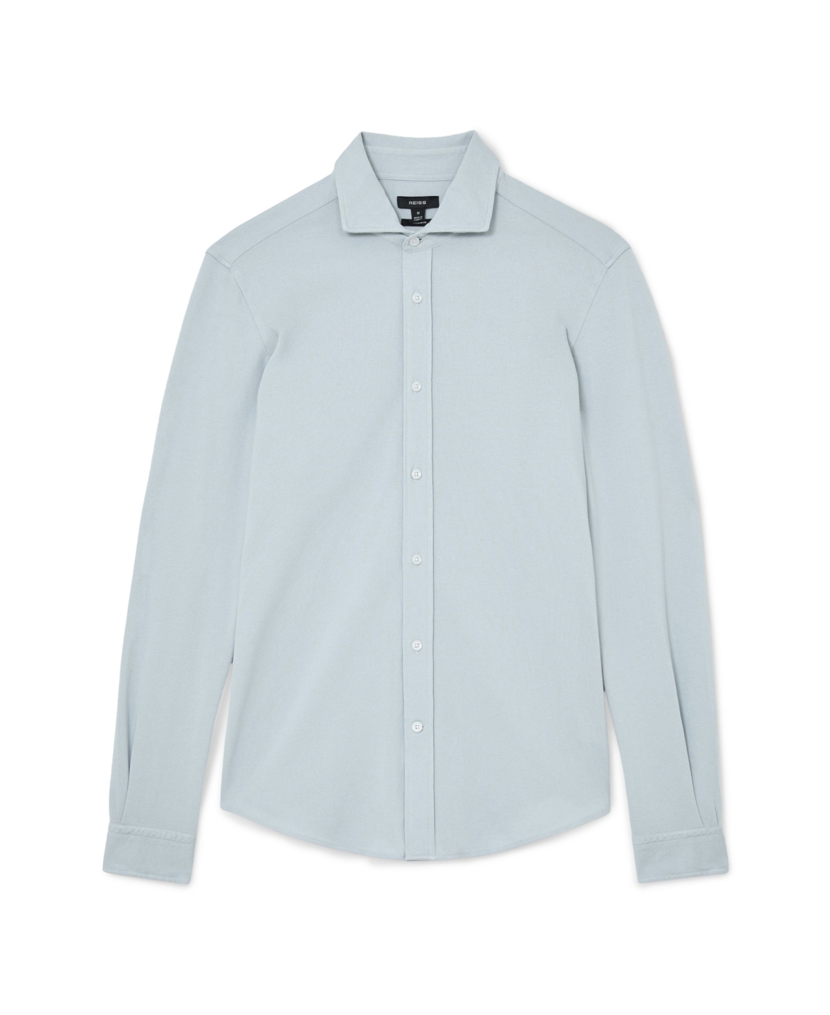 Click here for Reiss Mens Dasilva Garment Dyed Pique Shirt - Soft... prices