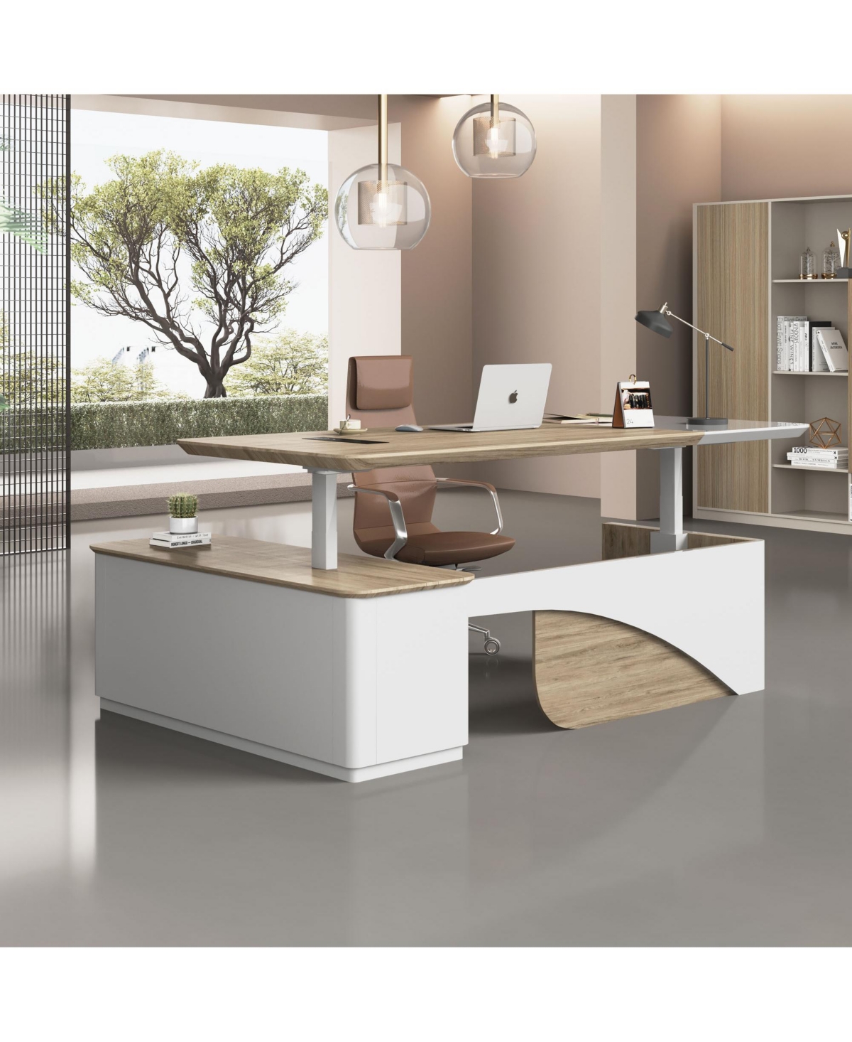 Click here for logicfox Executive Office Desk Adjustable Height w... prices