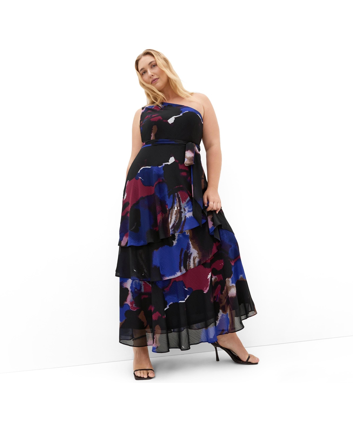 Click here for City Chic Womens Plus Size Rendezvous One Shoulder... prices