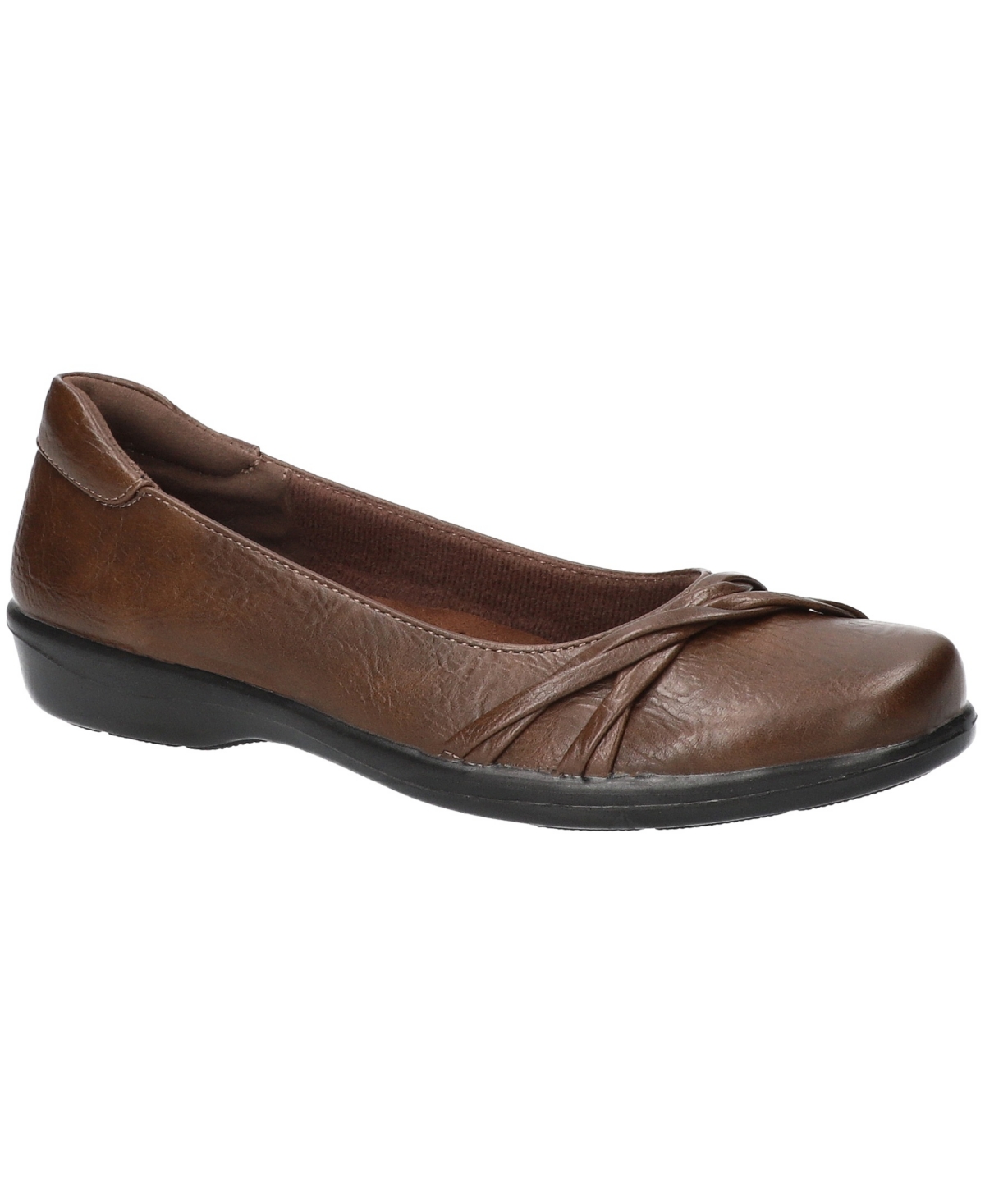 Click here for Easy Street Womens Paulie Slip-On Flats - Tan prices