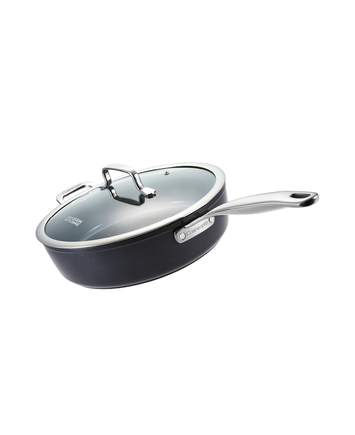 Click here for Cuisine::pro Green Stone Aluminum 4.2-Quart Chef P... prices