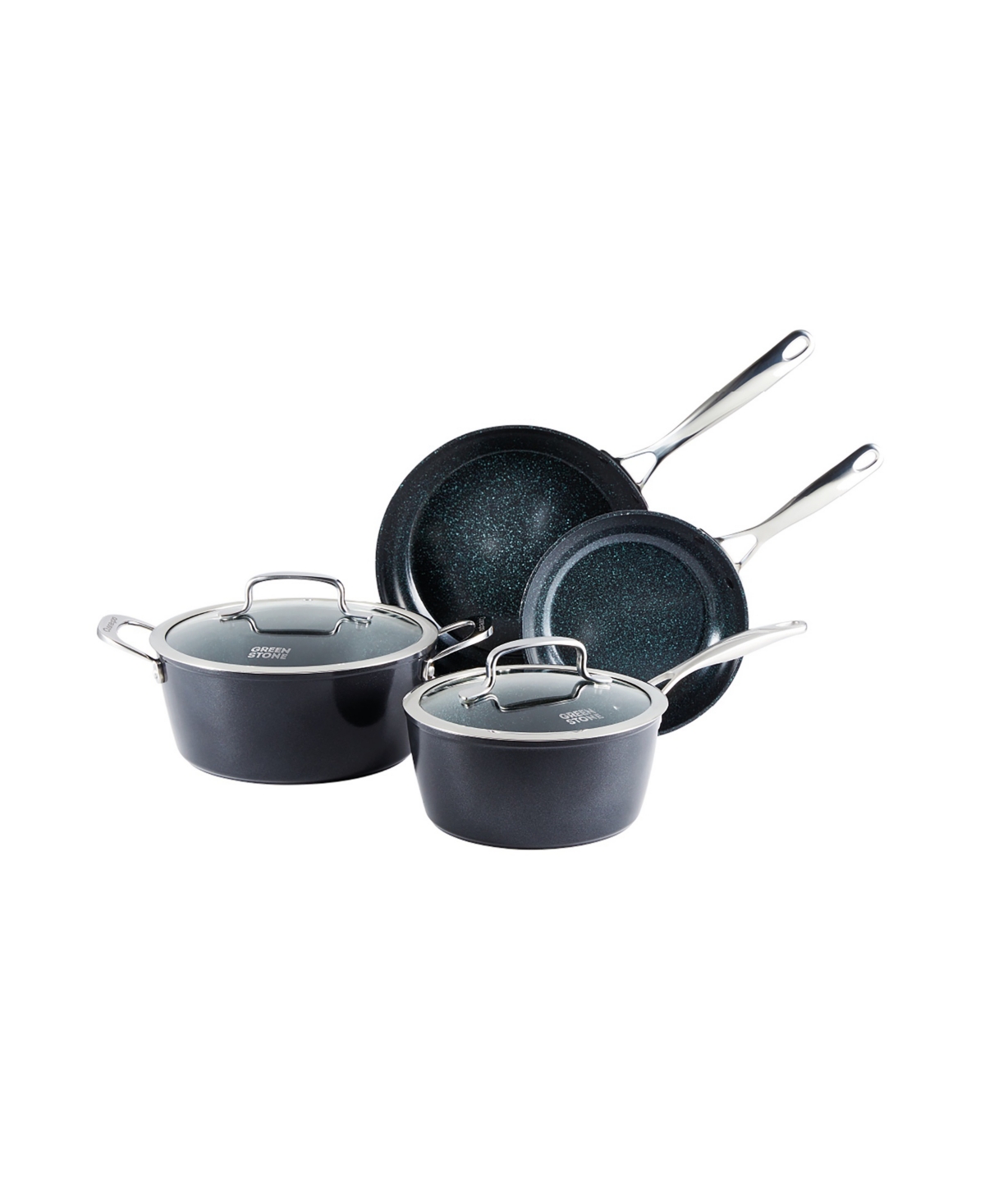 Click here for Cuisine::pro Green Stone Aluminum Stockpot with li... prices