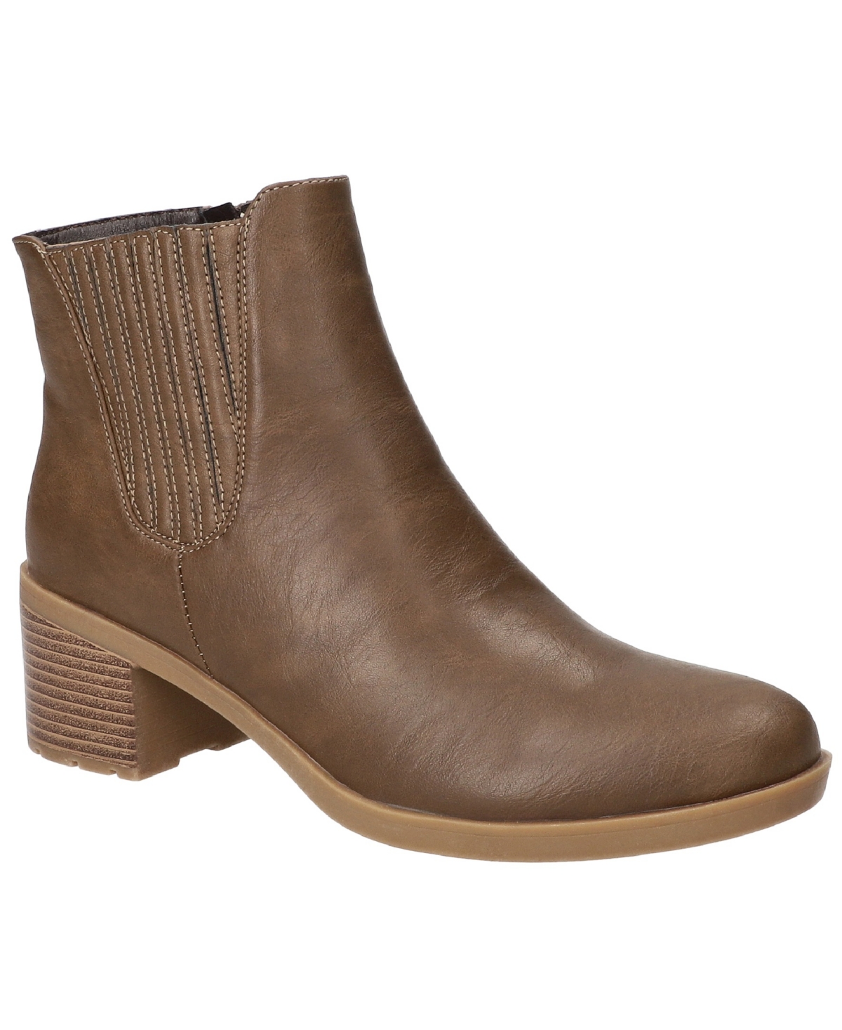 Click here for Easy Street Womens Tulsa Ankle Booties - Taupe prices