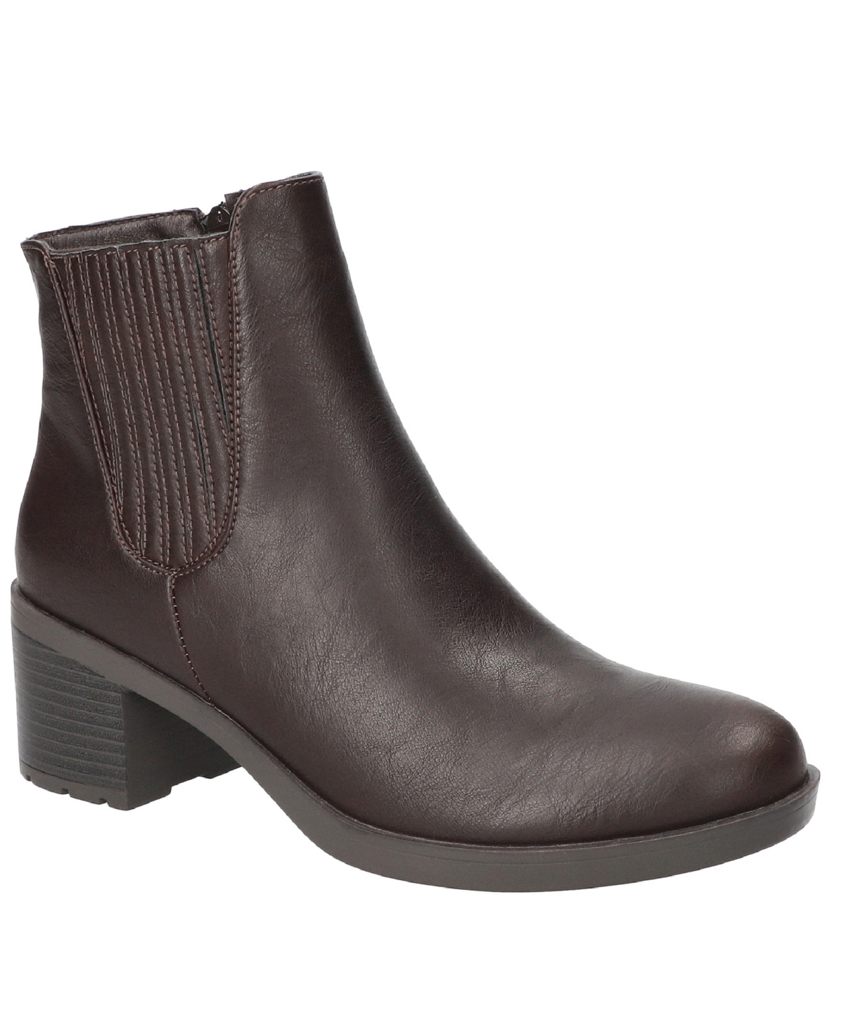 Click here for Easy Street Womens Tulsa Ankle Booties - Brown prices