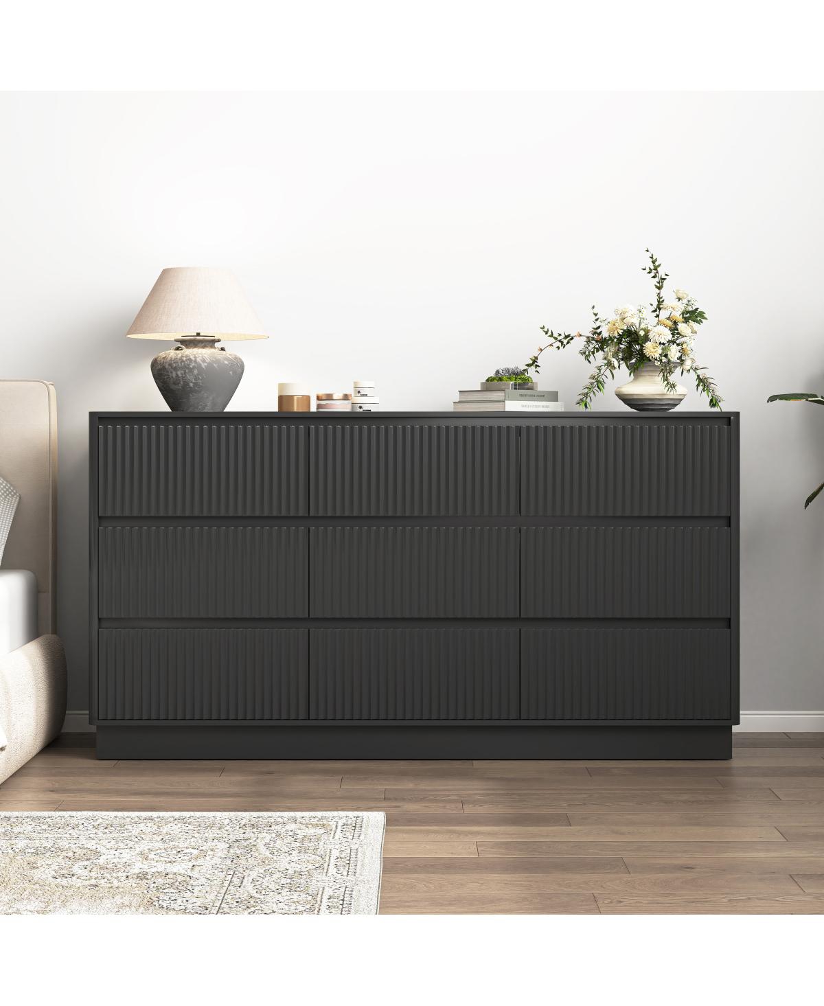 Click here for Streamdale Furniture 9-Drawer Modern Wood Dresser... prices