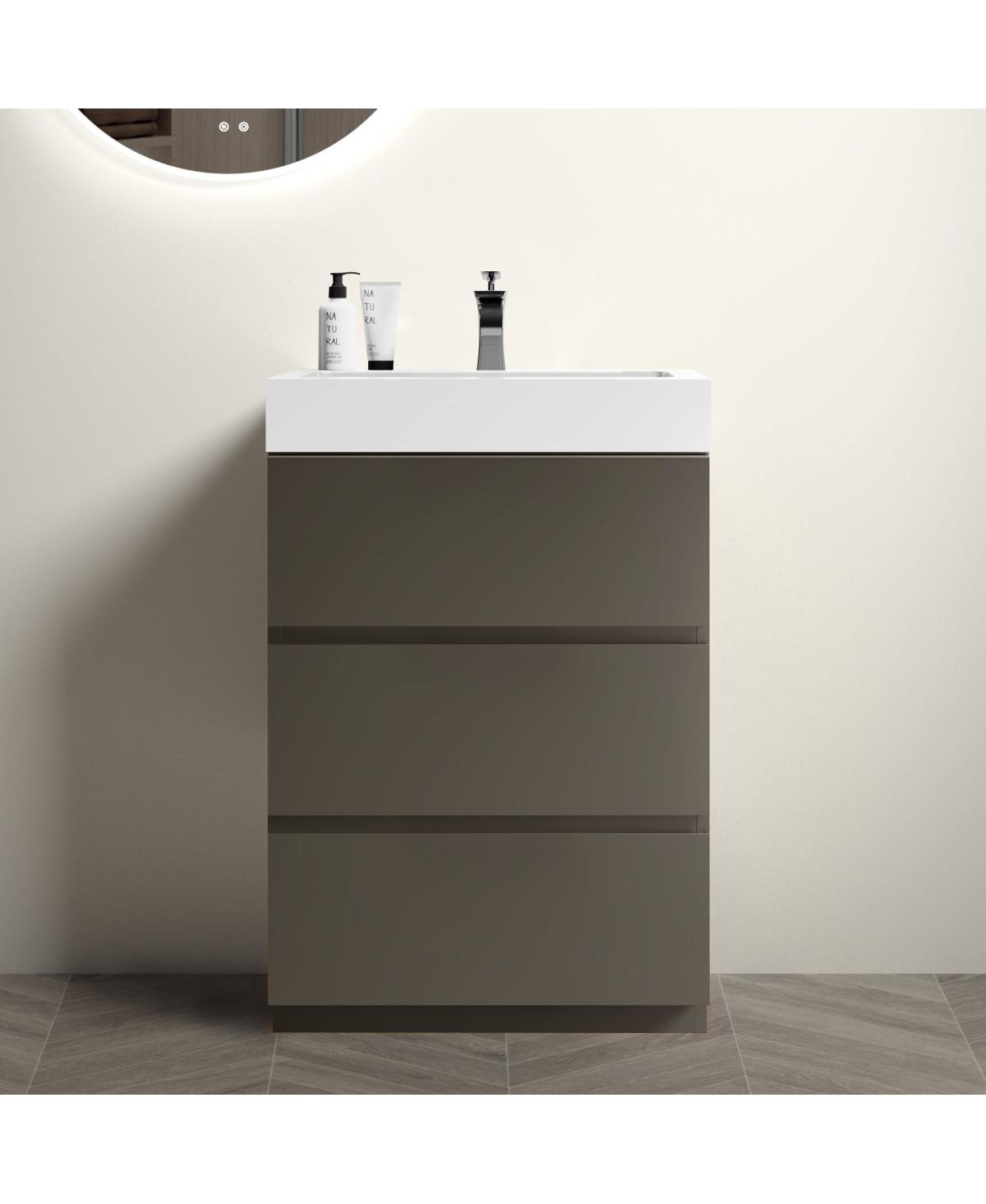 Click here for Sillysis Modern Freestanding Bathroom Vanity with... prices