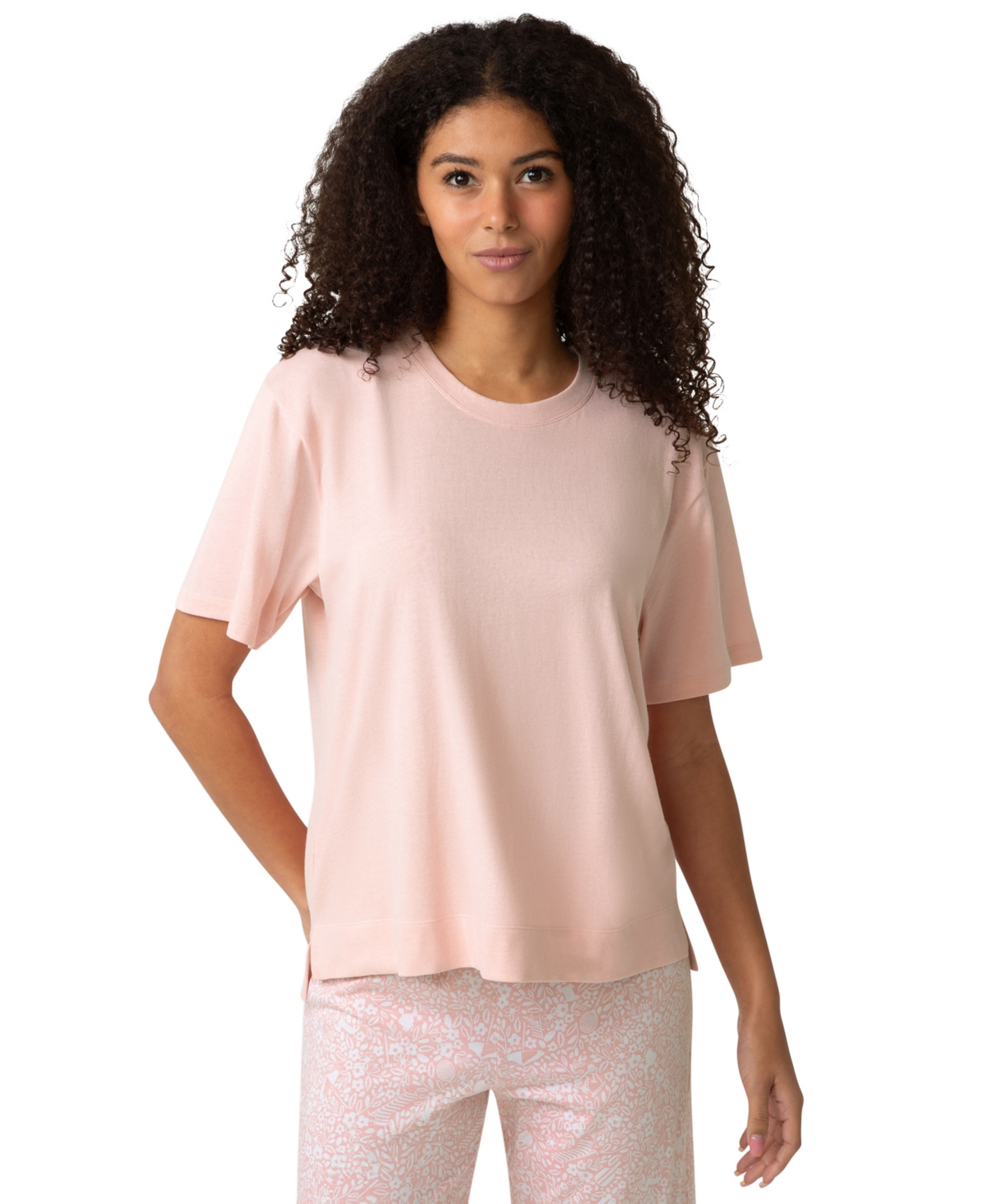 Click here for Hue Womens Short-Sleeve Cotton Candied Boxy Pajama... prices