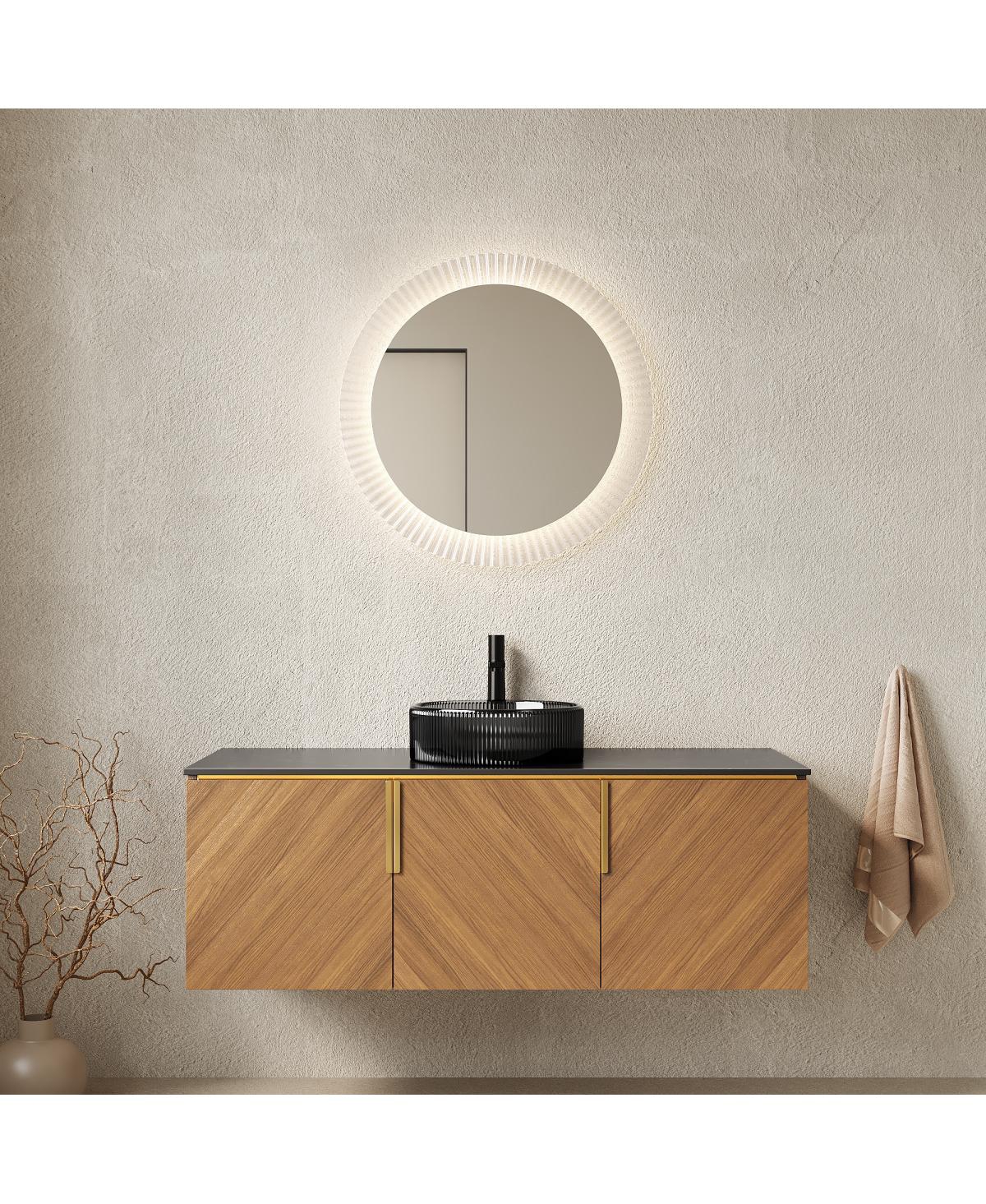 Click here for Sillysis Bathroom Vanity Cabinet with Glass Vessel... prices