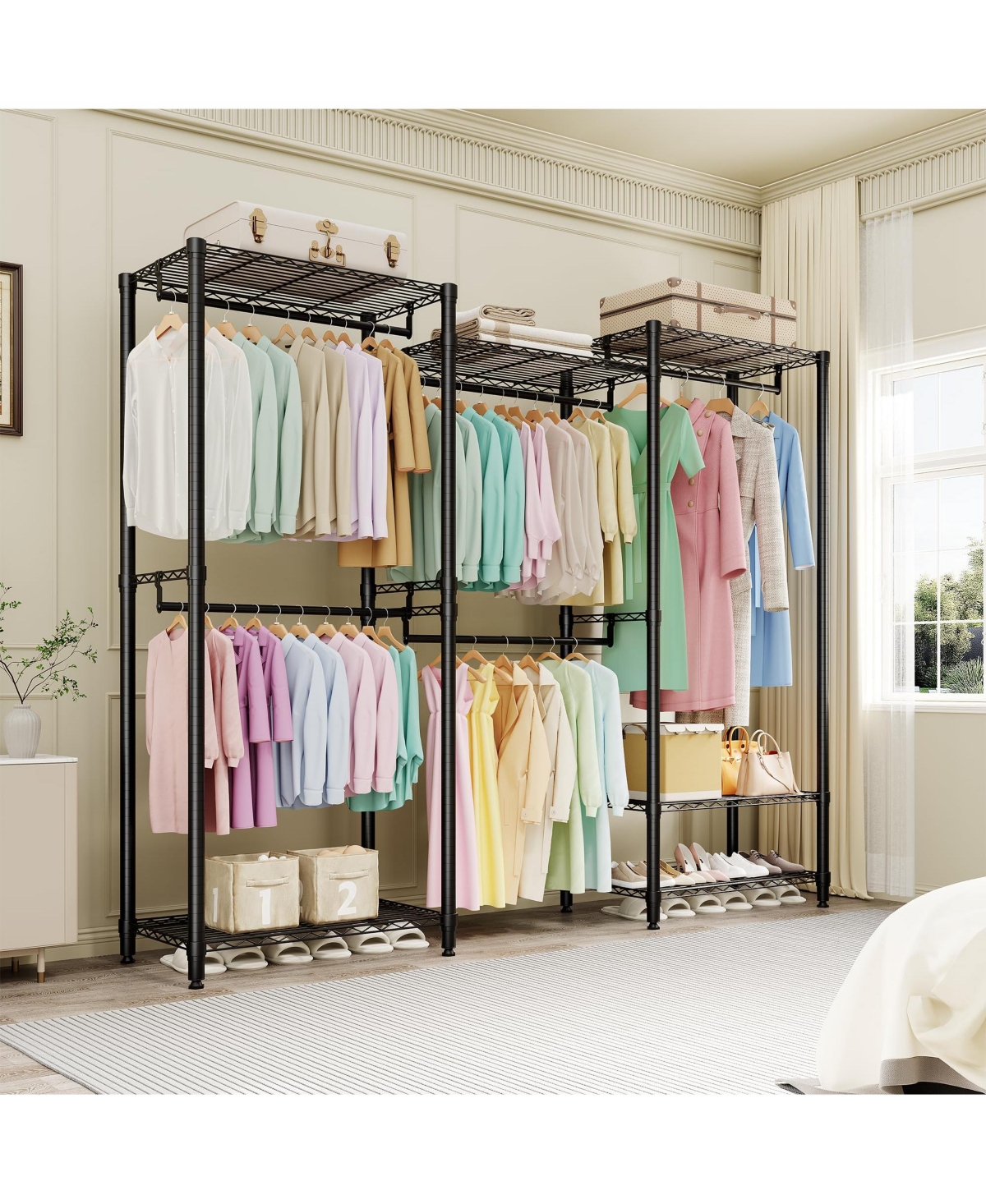 Click here for homfan Heavy Duty Armorie  76 Inch Metal Storage W... prices