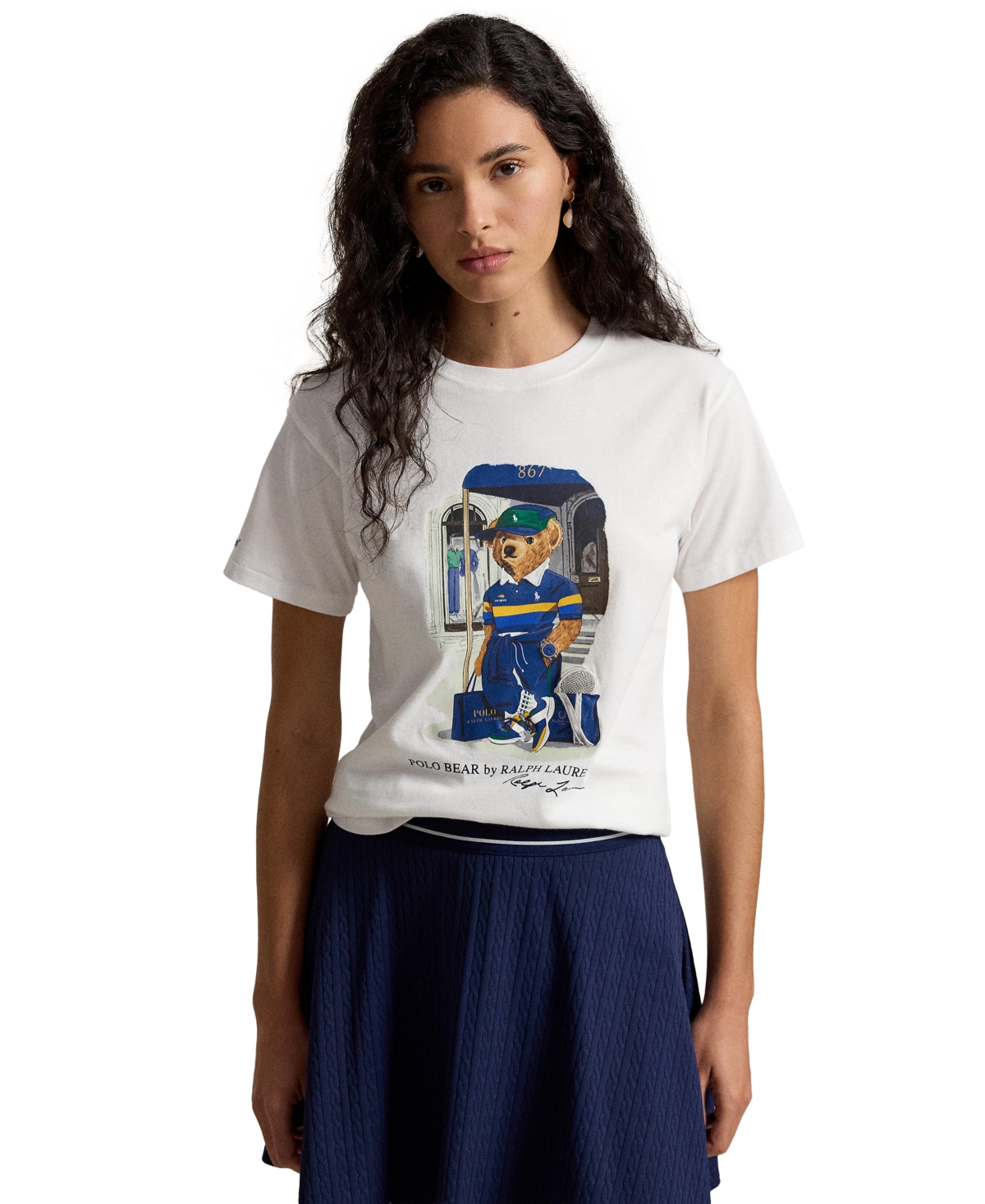 Click here for Polo Ralph Lauren Womens Us Open Polo Bear T-Shirt... prices