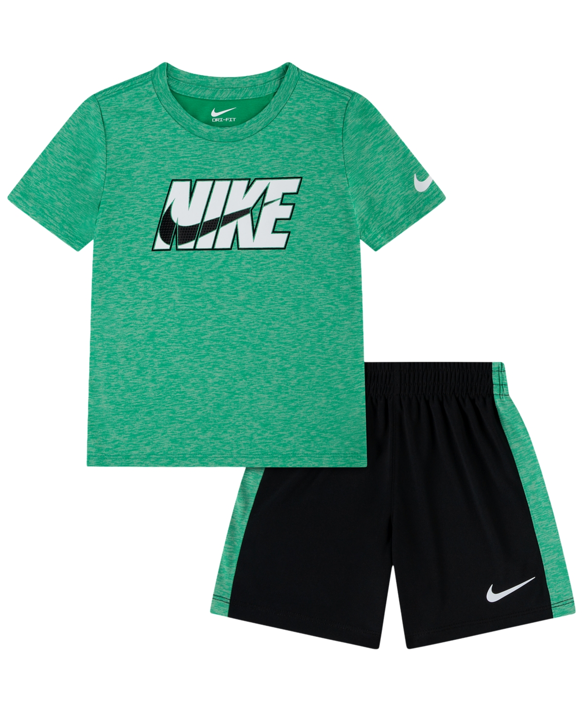 Click here for Nike Toddler Boys Dri-fit Dropset T-Shirt and Shor... prices