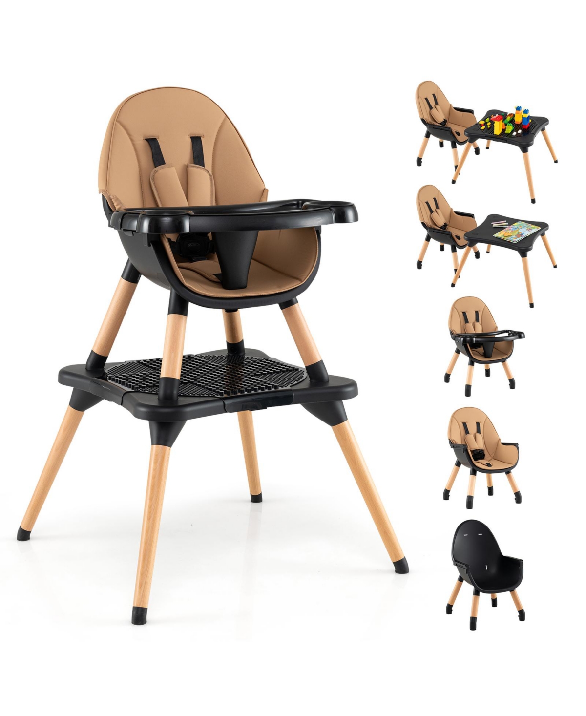 Click here for Sugift 6 in 1 High Chair for Babies and Toddlers A... prices