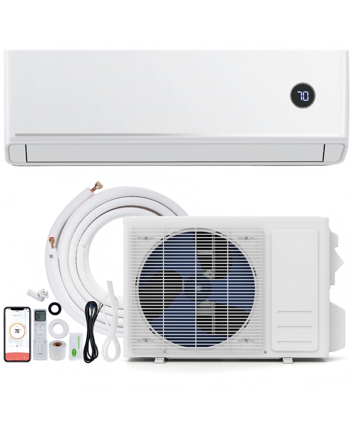 Click here for Sugift 24000 Btu 18.1 SEER2 208/230V Wifi Mini Spl... prices