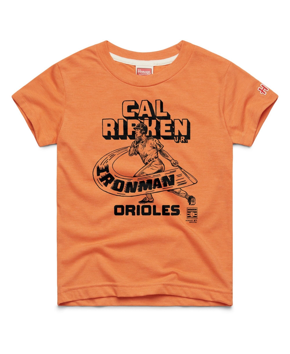 Click here for Homage Big Boys and Girls Cal Ripken Jr. Orange Ba... prices